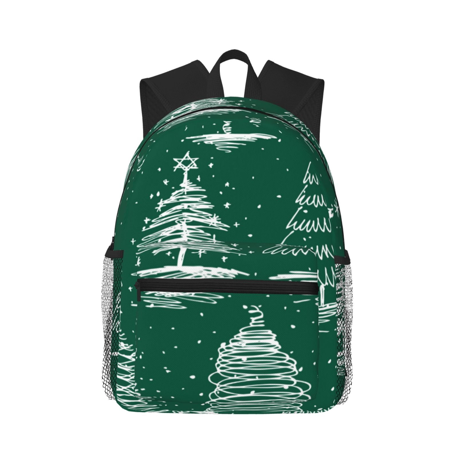 Easygdp Christmas Trees Casual Laptop Backpack, Large Capacity ...