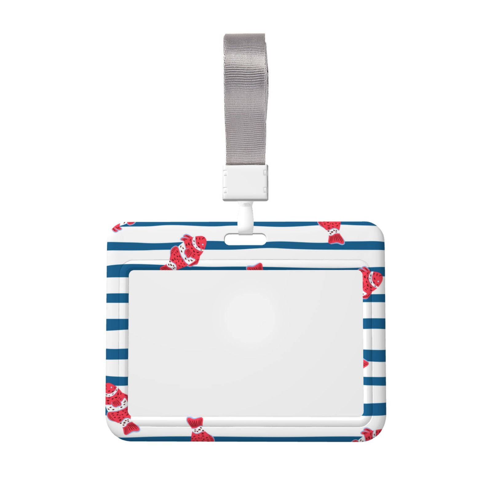 Easygdp Clown Fish Card Badge Holder Work Badge Sleeve for Office ...