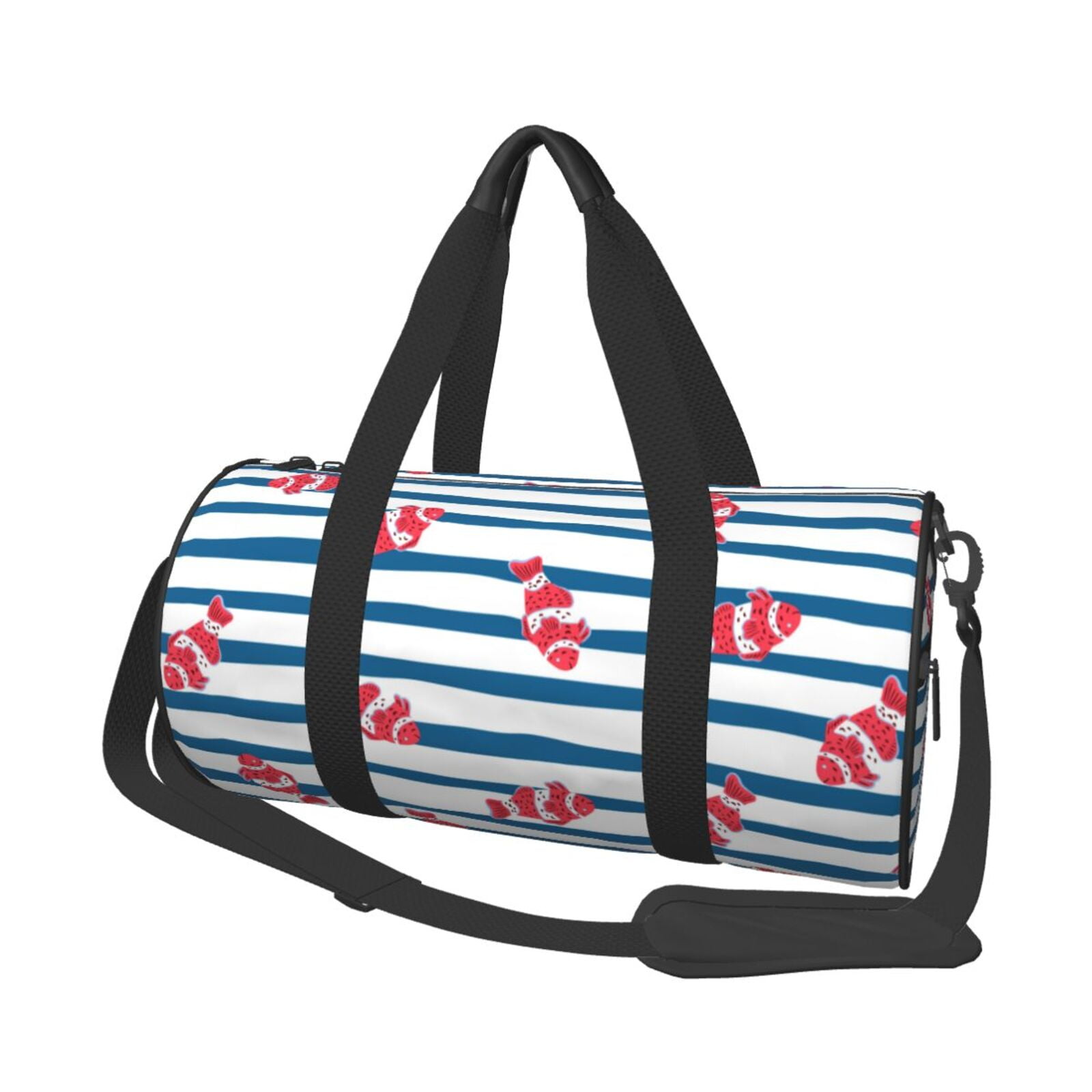 Easygdp Clown Fish Travel Bag, Camping, Weekend, Carry On Overnight ...