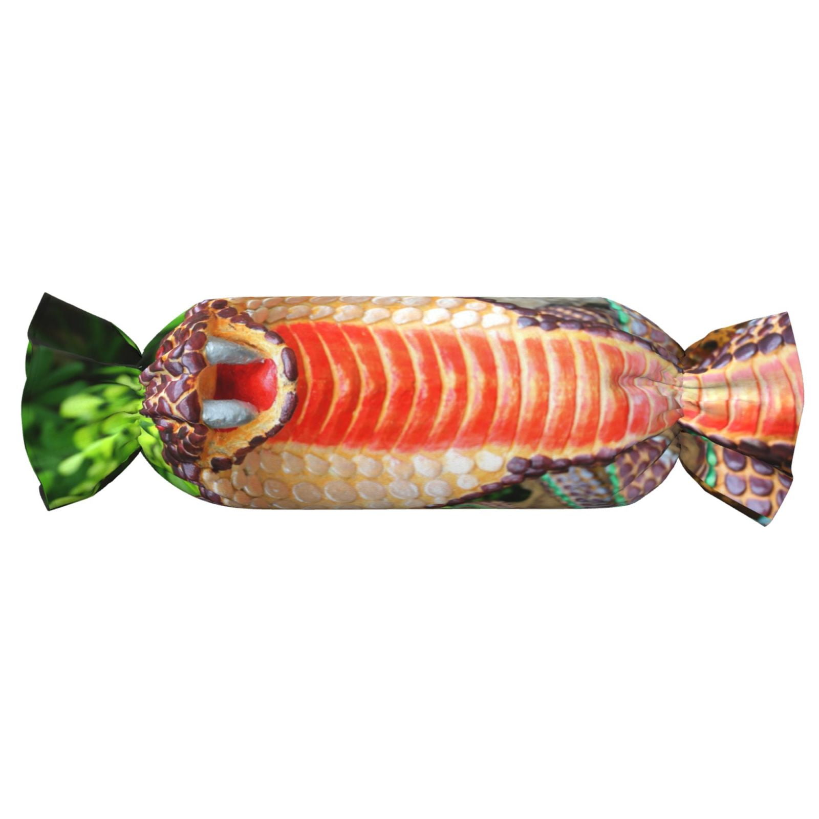 Easygdp Cobra Snake Candy Pillow Cylindrical Pillows Sofa Pillow Neck ...