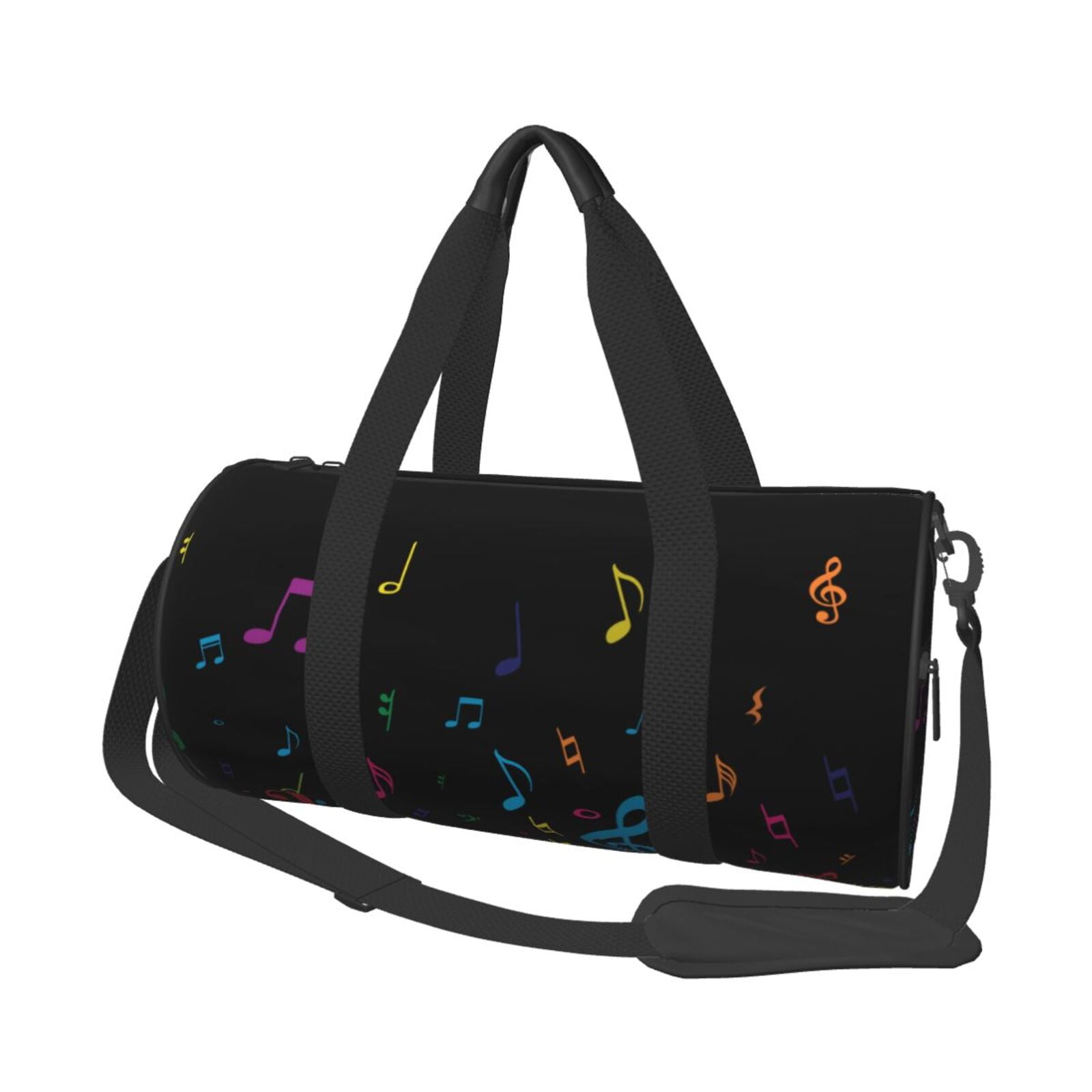 Easygdp Color Musical Notes Travel Duffle Bag,Carry on Bag Travel Bags ...