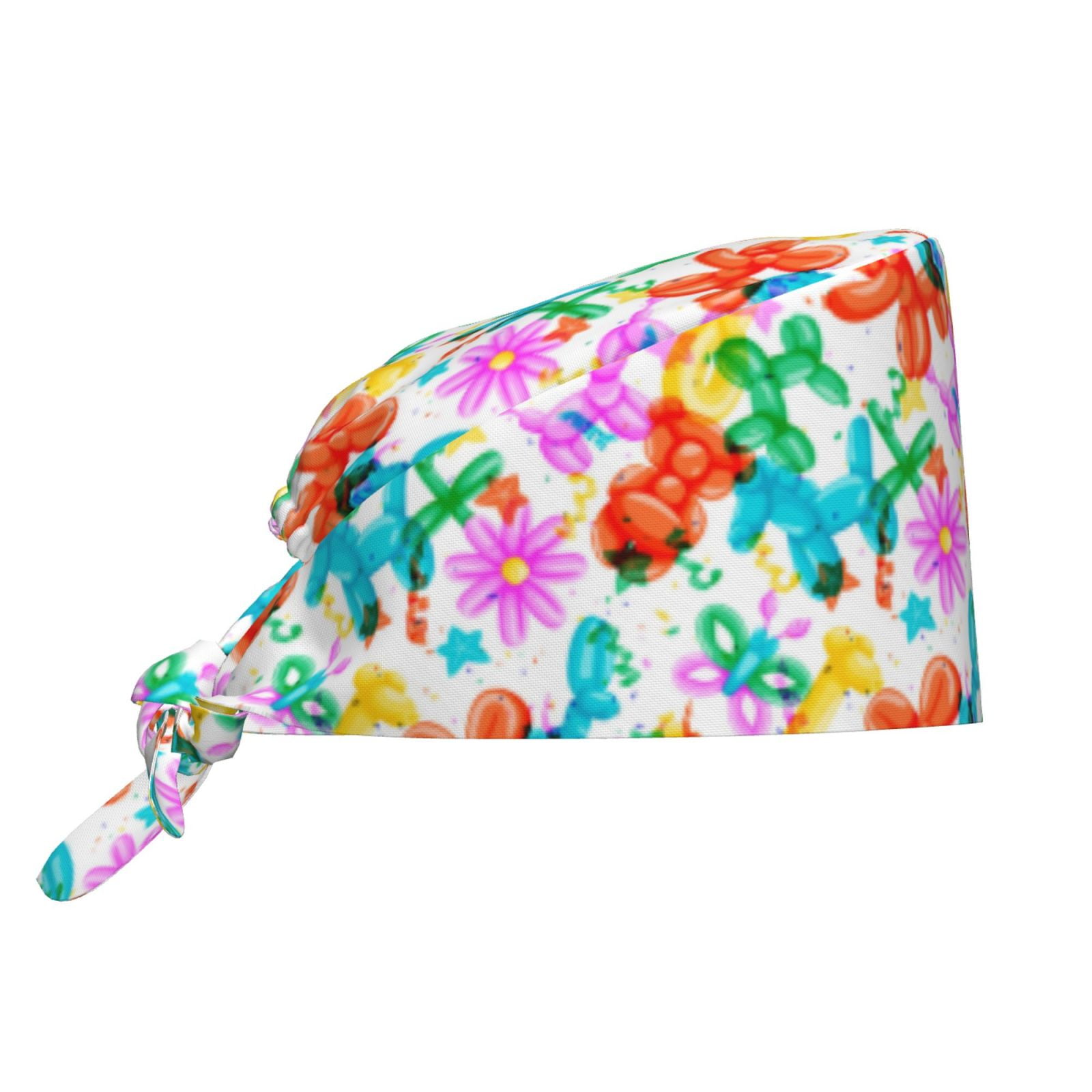 Easygdp Colorful Air Balloons Men Women Adjustable Cap Working Hat Tie ...