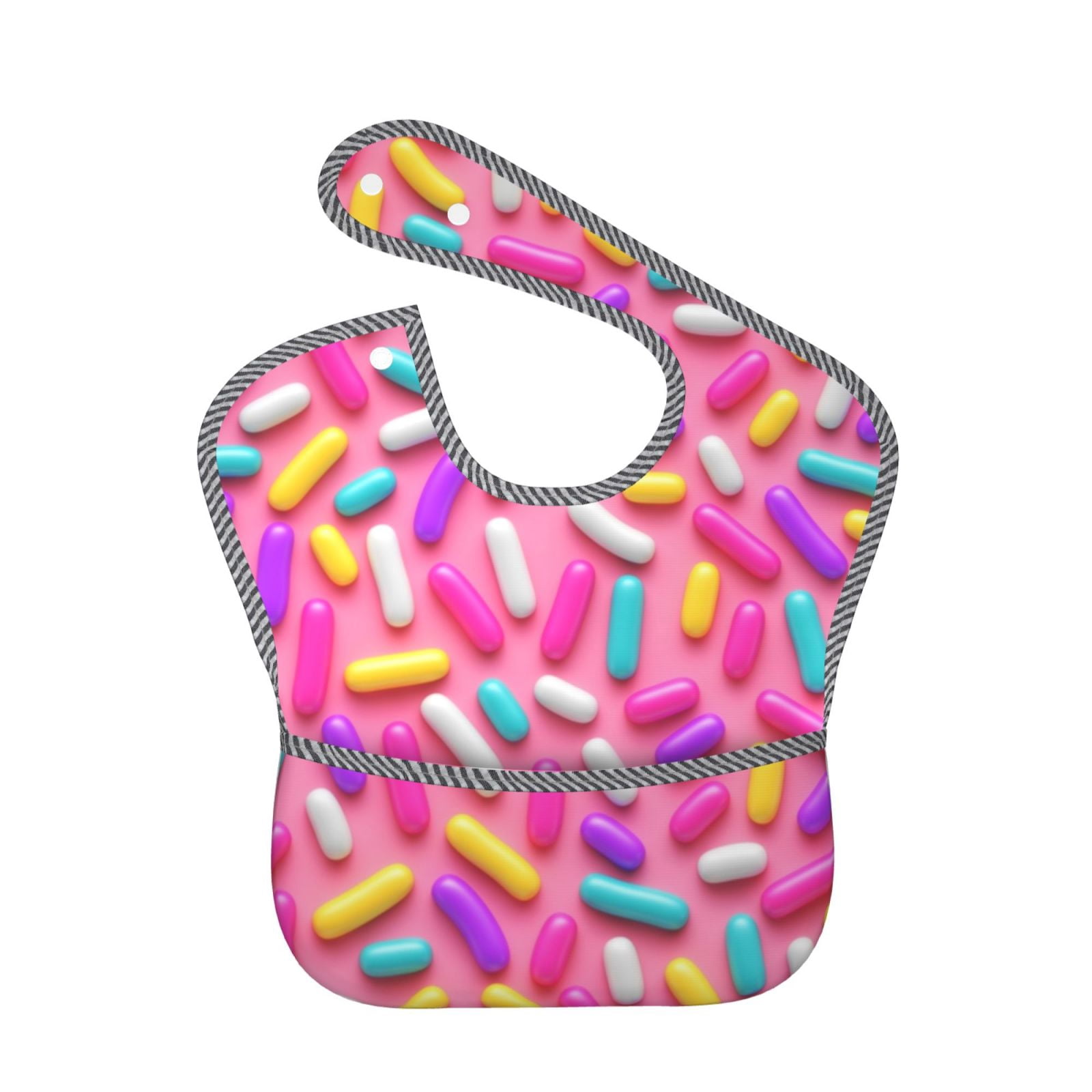 Easygdp Colorful Donuts 1 Bibs For Babies, Baby Bibs for Eating ...