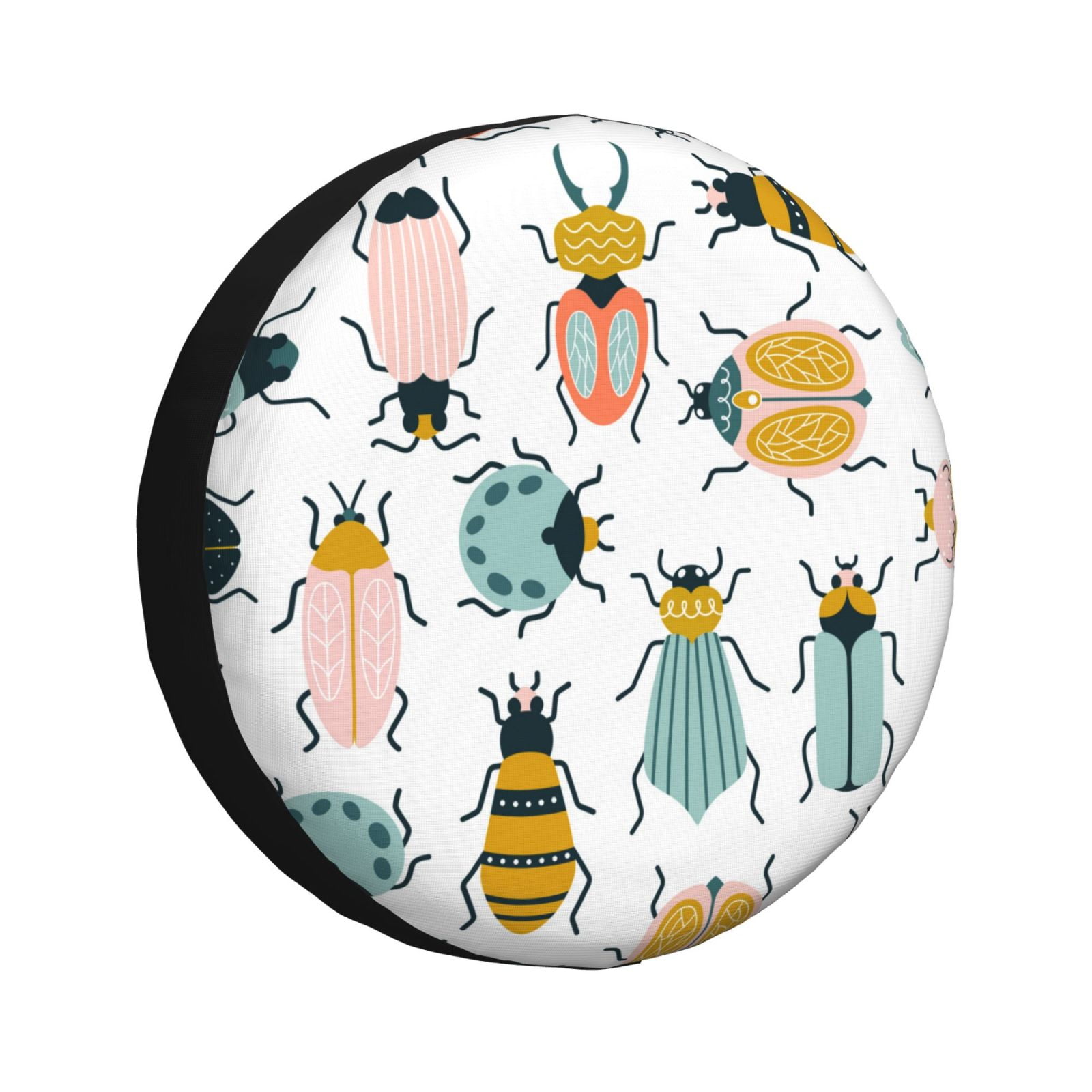 Easygdp Colorful Insects Wheel Sun Guard, Spare Tire Cover,Universal ...
