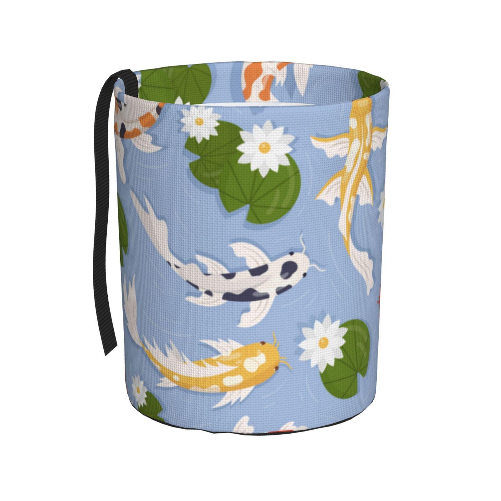 Easygdp Colorful Koi Fish Car Trash Can Garbage Car Accessories Trash ...