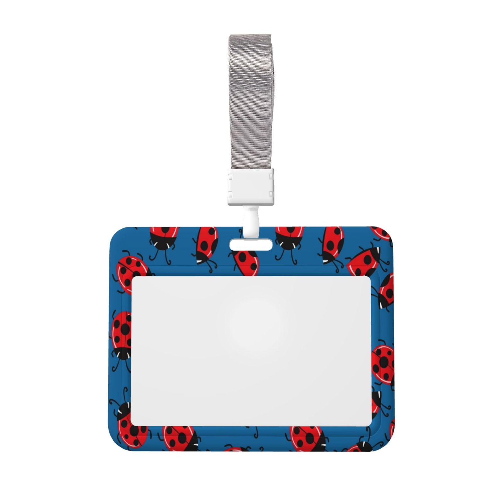 Easygdp Colorful Ladybird Card Badge Holder Work Badge Sleeve for ...