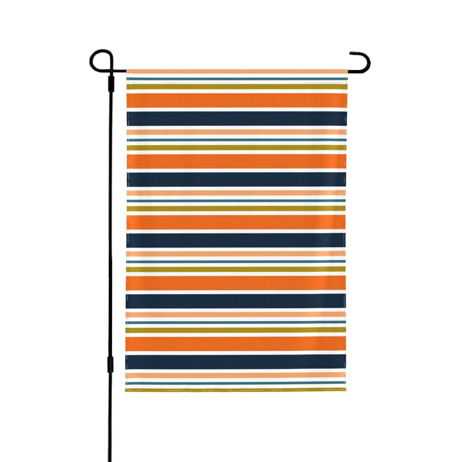 Easygdp Colorful Pastel Stripes Garden Flag Yard Flag Welcome Flag ...