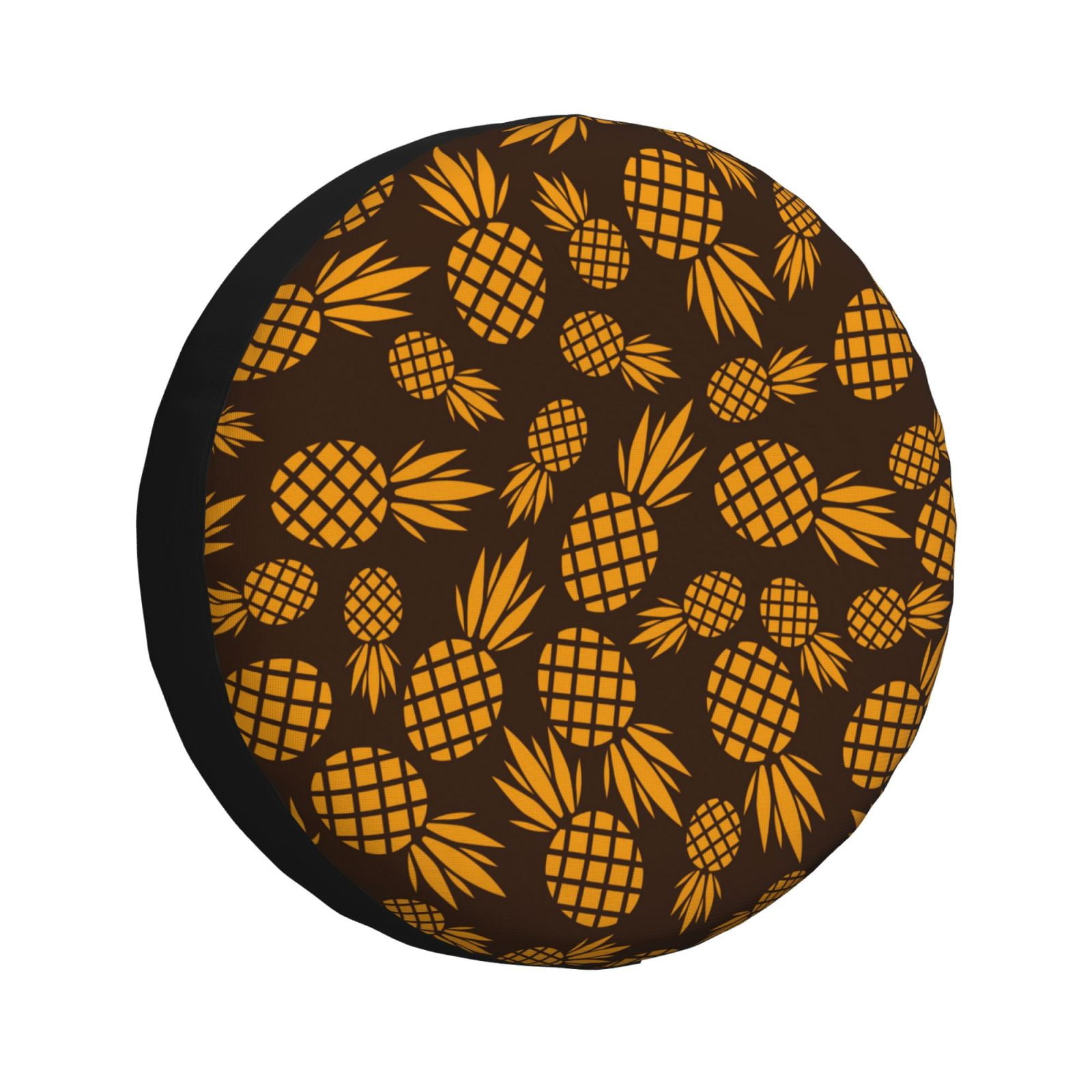 Easygdp Colorful Pineapple Wheel Sun Guard, Spare Tire Cover,Universal ...