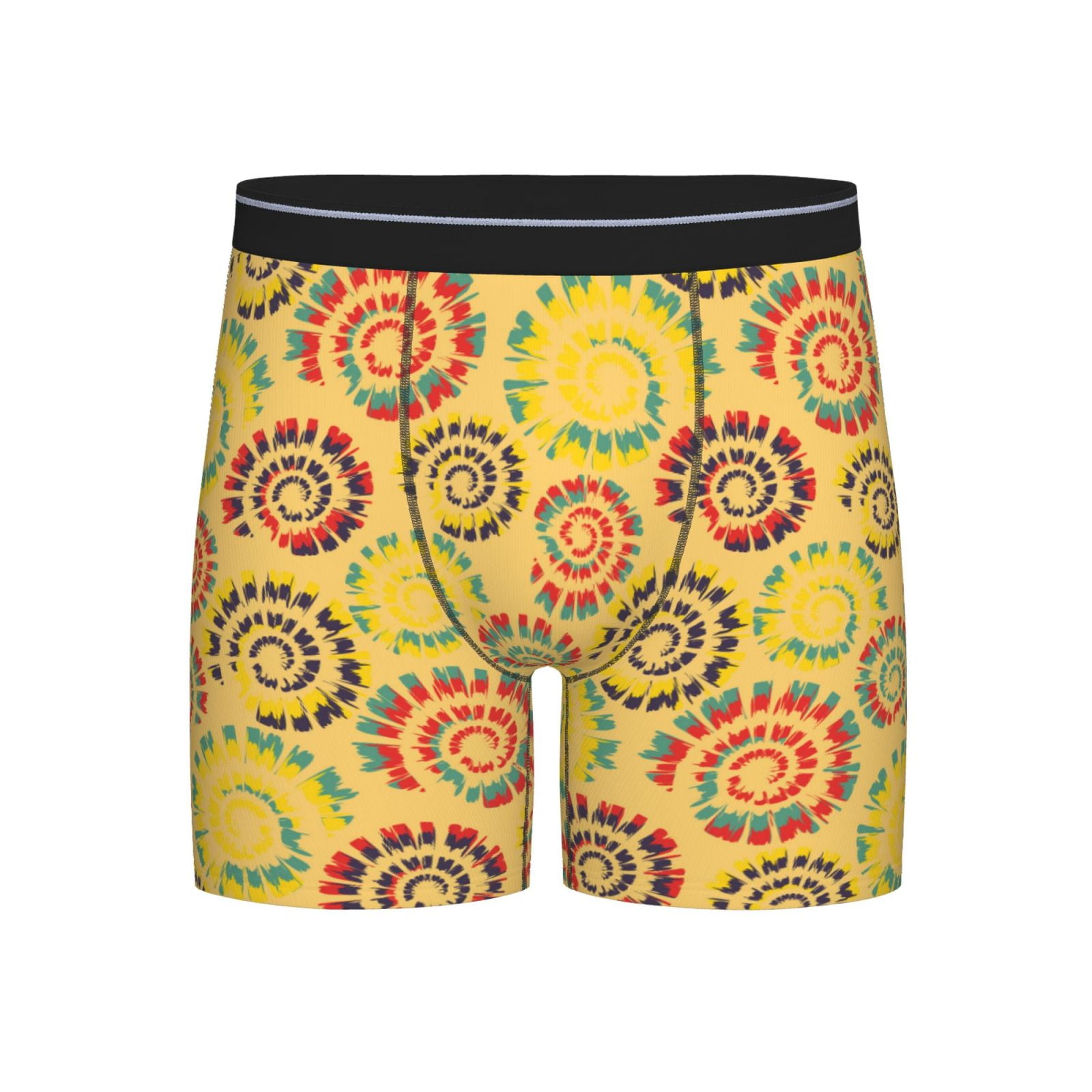 Easygdp Colourful Tie Dye 1 Men's Boxer Briefs Men’s Underwear Boxer ...