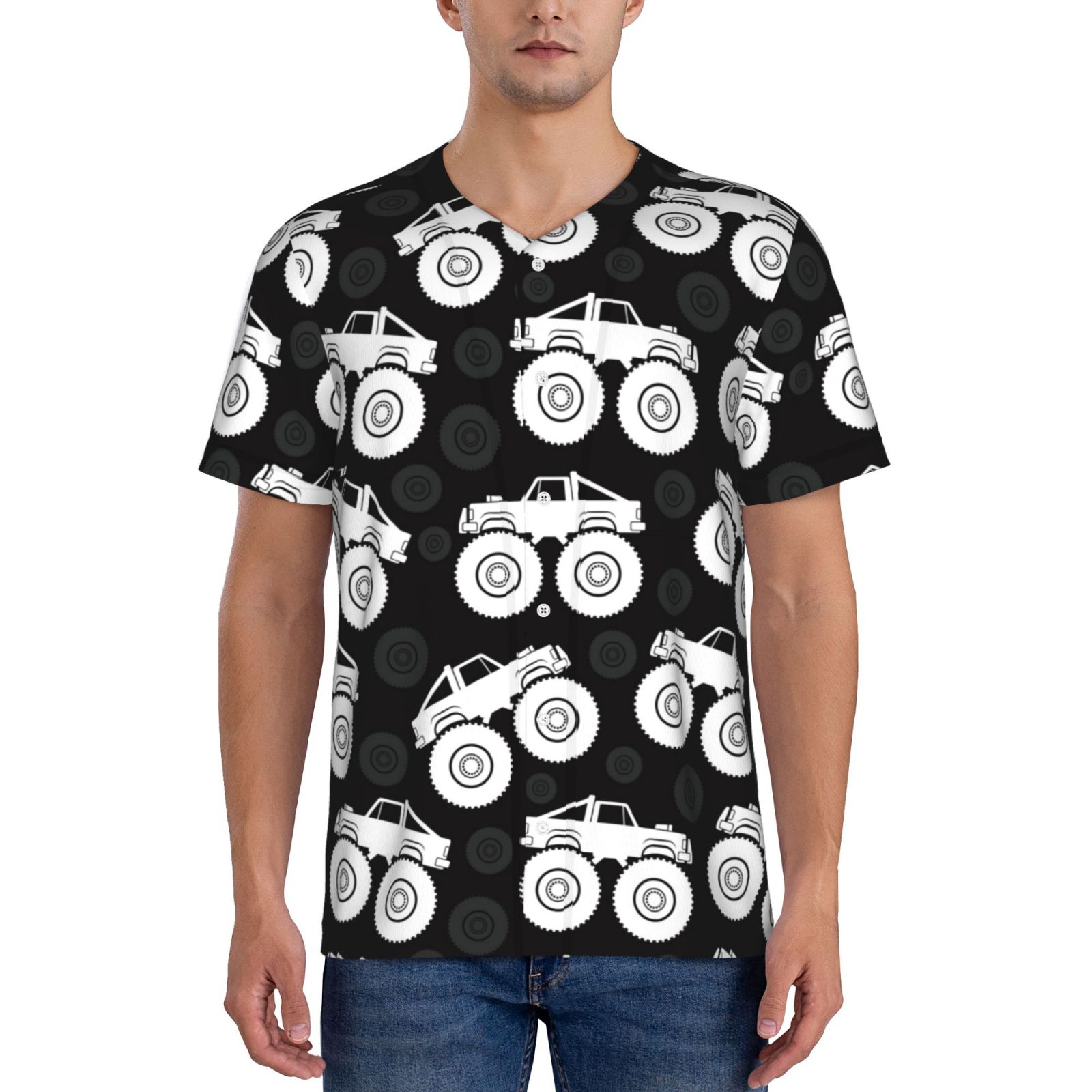 Easygdp Cool Car Mens T-Shirts Baseball Vintage Fashionable Lightweight ...
