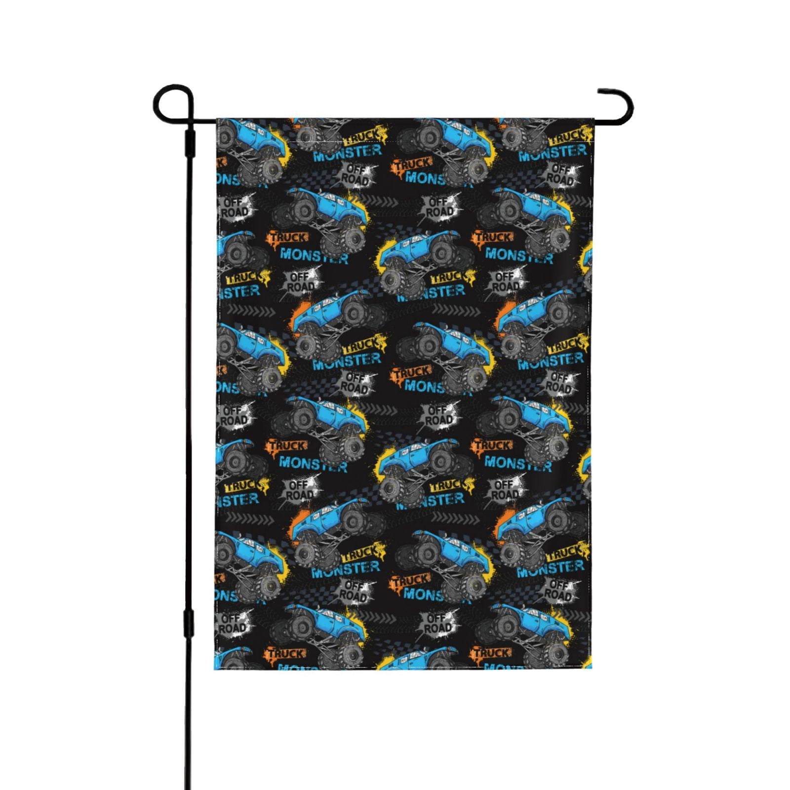 Easygdp Cool Off-Road Vehicle Garden Flag Yard Flag Welcome Flag ...