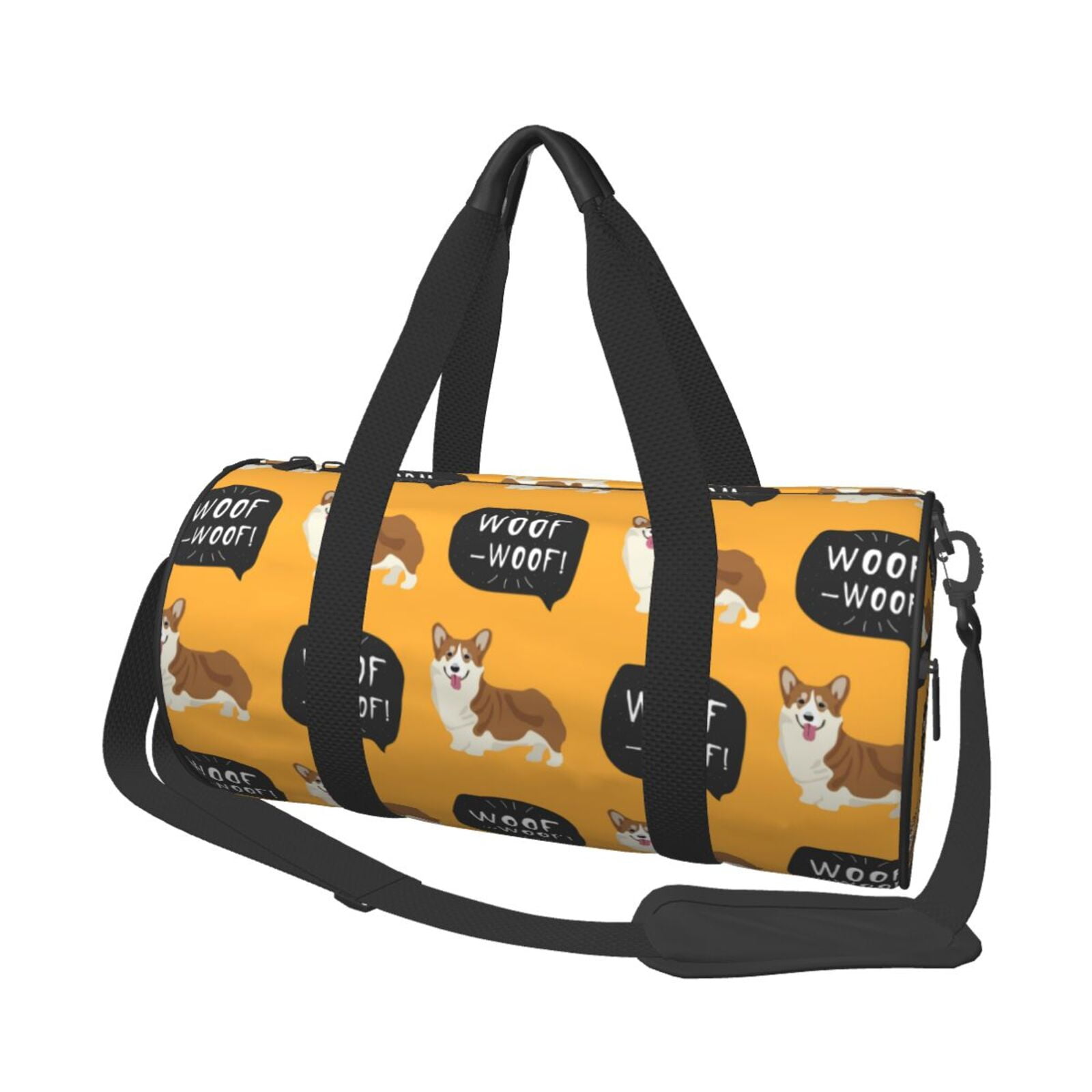 Easygdp Corgi Travel Bag, Camping, Weekend, Carry On Overnight Duffel ...