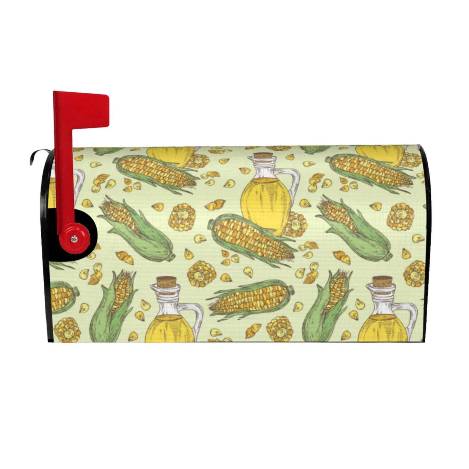 Easygdp Corn And Corn Oil Mailbox Covers Garden Outdoor Yard Outside ...
