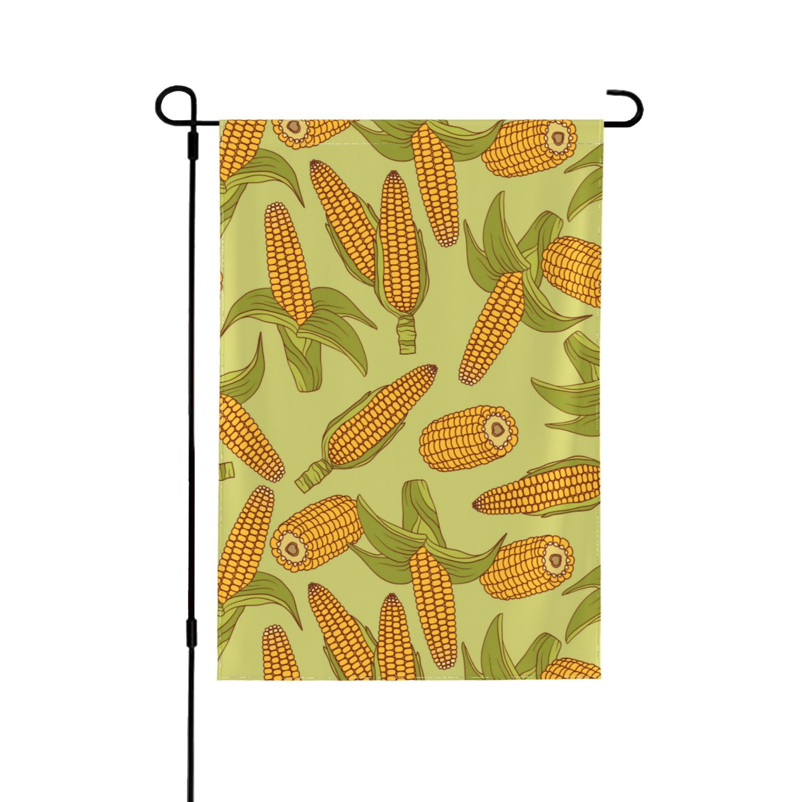 Easygdp Corn Garden Flag Yard Flag Welcome Flag, Double-Sided, Weather ...