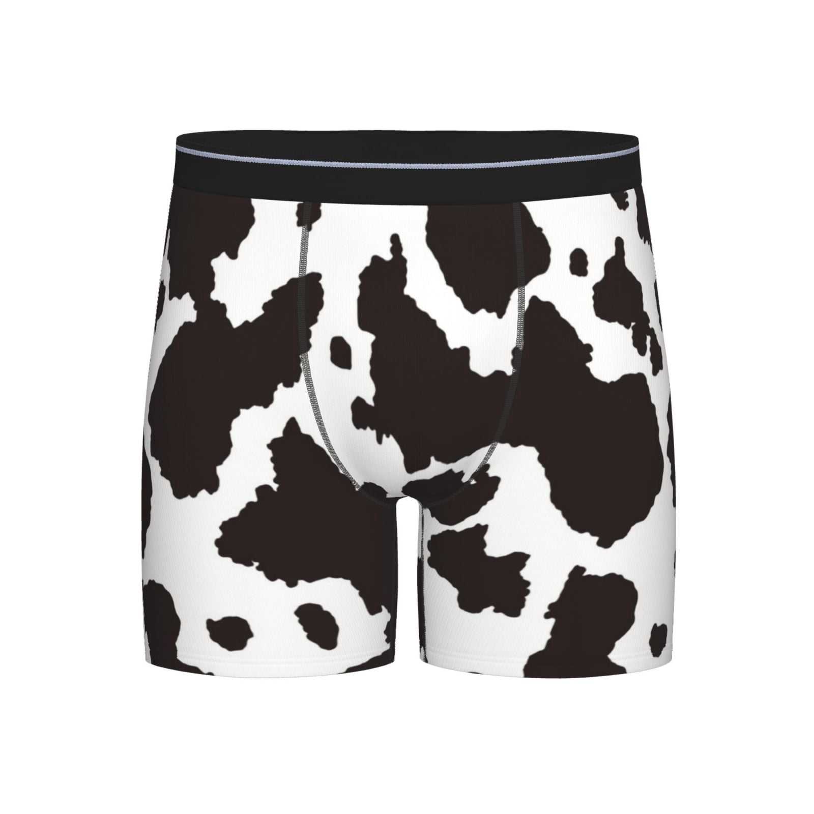 Easygdp Cow Skin 2 Men's Boxer Briefs Men’s Underwear Boxer Briefs for ...