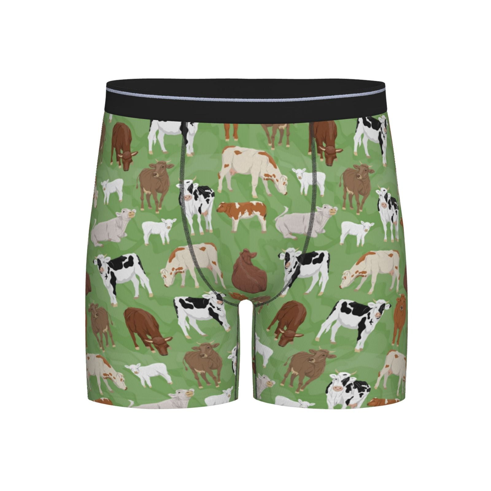 Easygdp Cows And Calves Men's Boxer Briefs Men’s Underwear Boxer Briefs ...