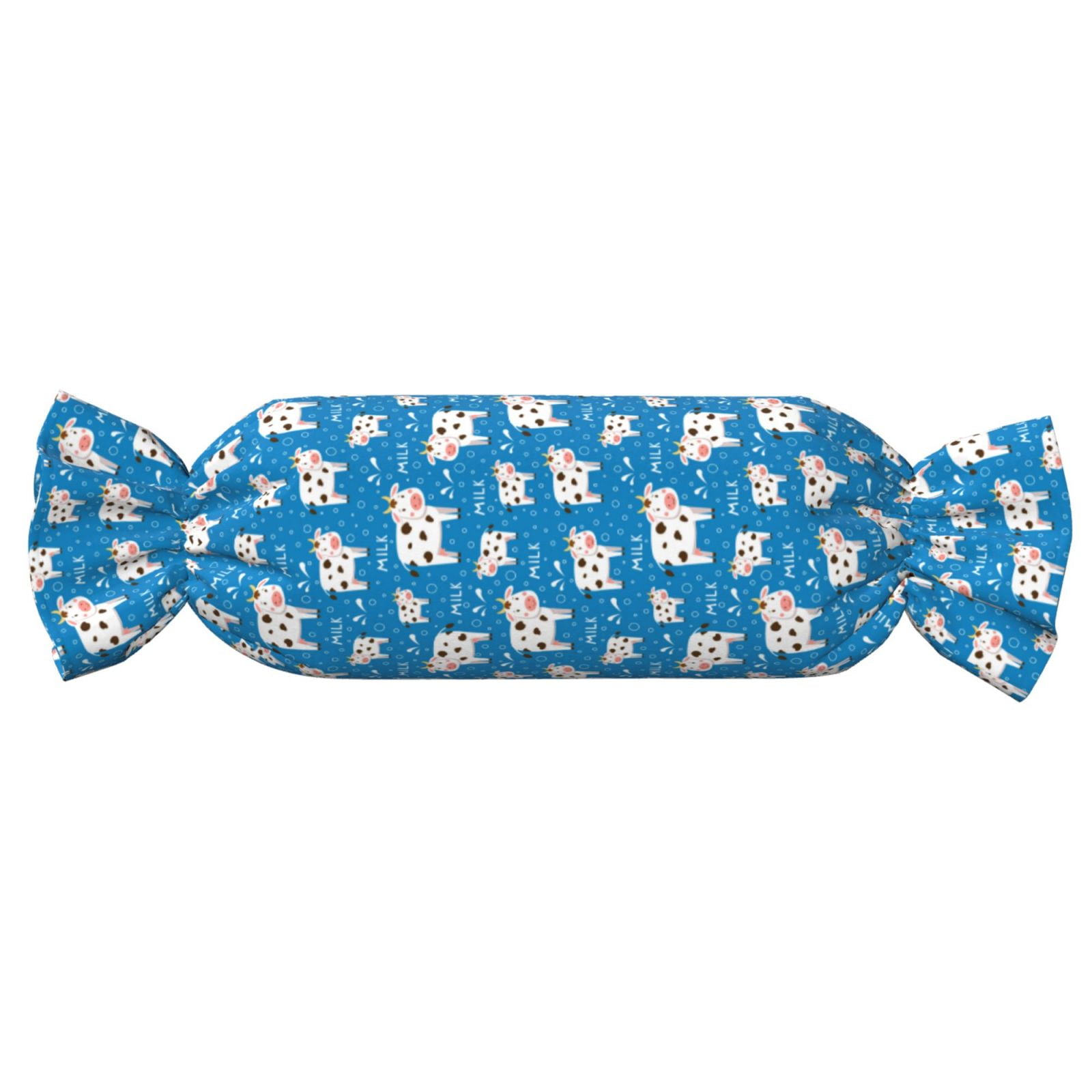 Easygdp Cows Milk Candy Pillow Cylindrical Pillows Sofa Pillow Neck ...