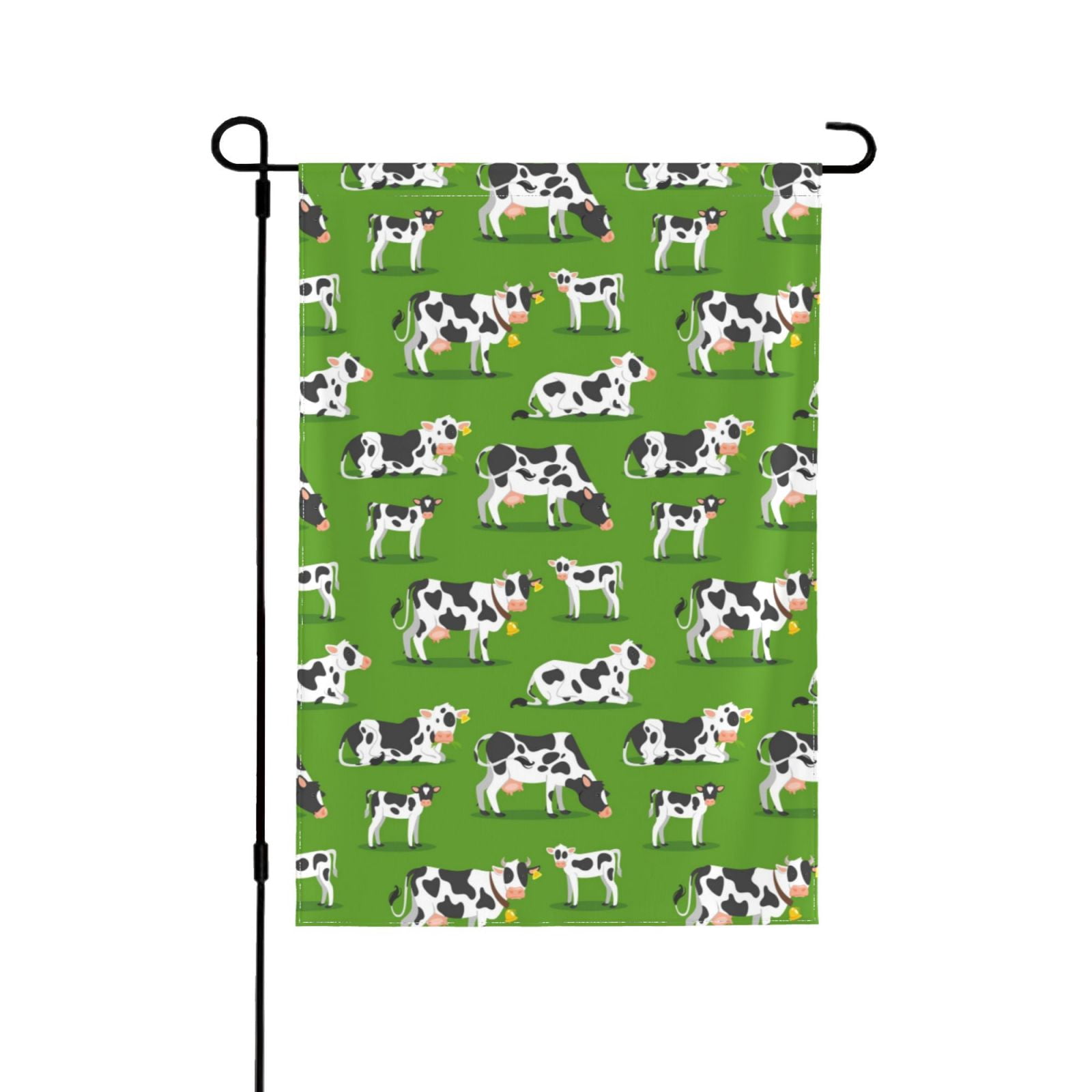 Easygdp Cows With Calfs Green Garden Flag Yard Flag Welcome Flag ...