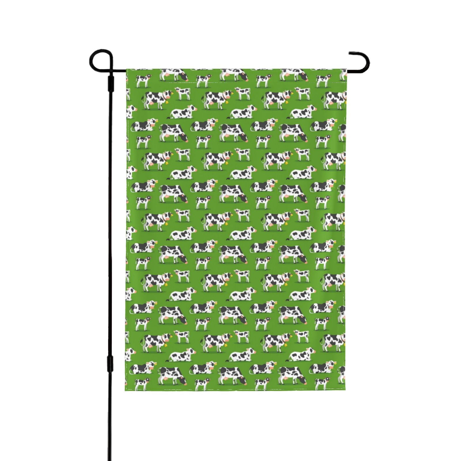 Easygdp Cows With Calfs Green Garden Flag Yard Flag Welcome Flag ...