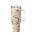 Easygdp Crabs And Beer Insulated Stainless Steel Hot/Cold Coffee Cup ...