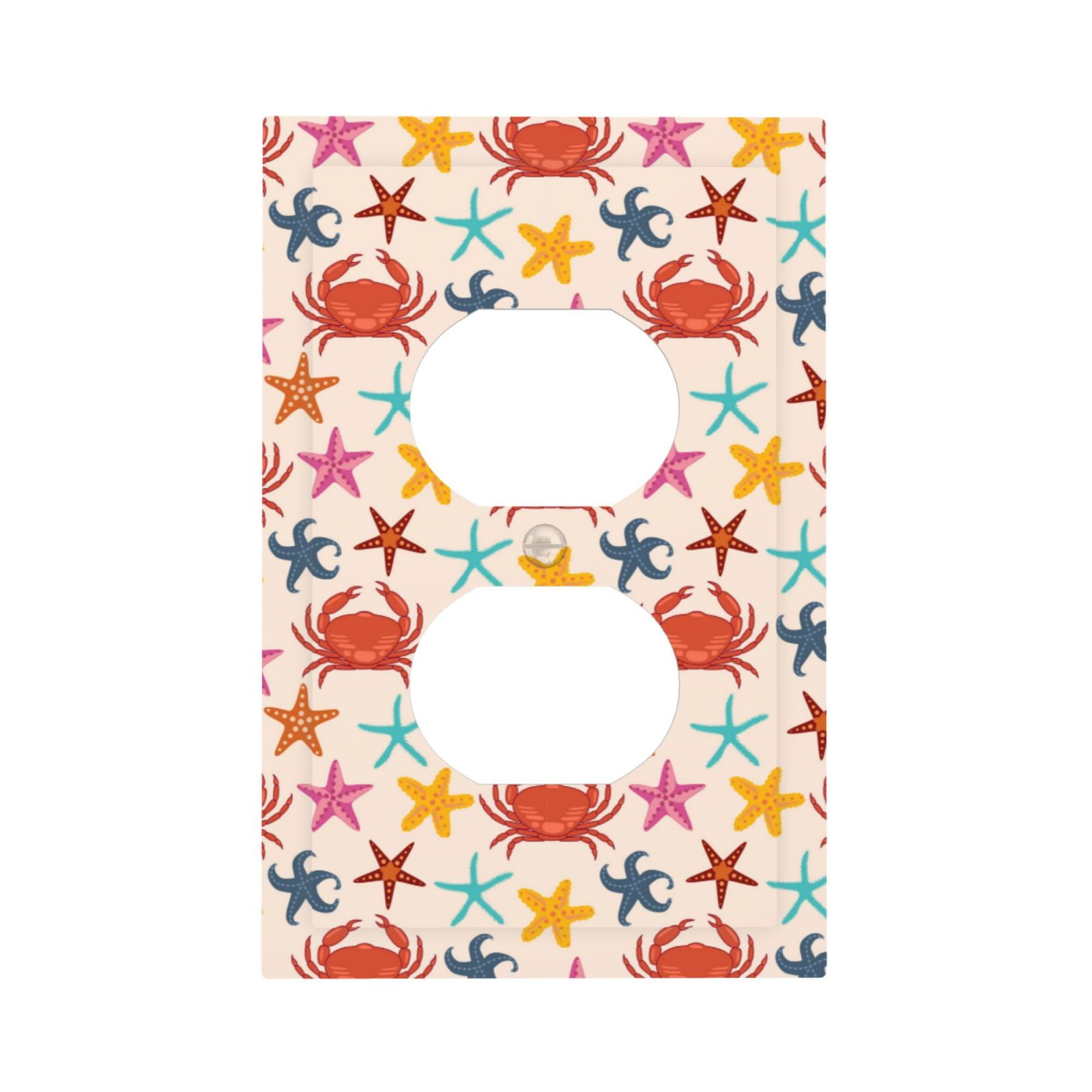 Easygdp Crabs And Seastars Decorator Light Switch or Receptacle Outlet ...