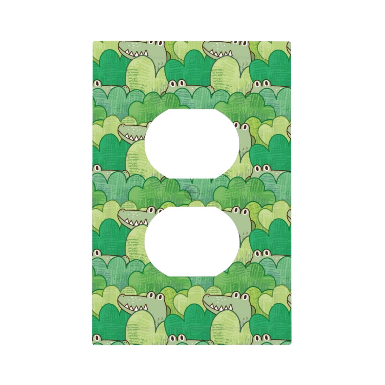 Easygdp Crocodile And Bush Decorator Light Switch or Receptacle Outlet ...