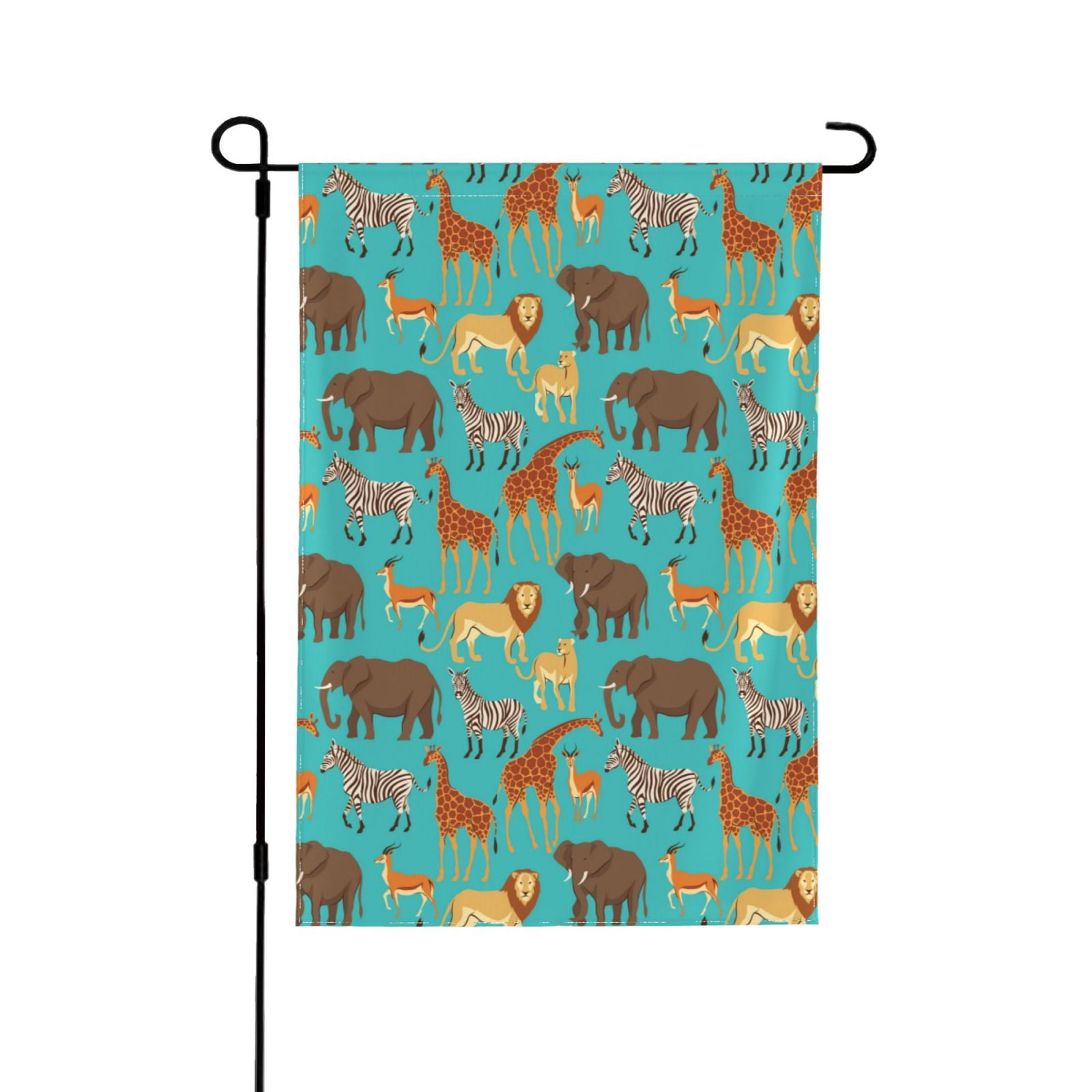 Easygdp Cute Animals Garden Flag Yard Flag Welcome Flag, Double-Sided ...