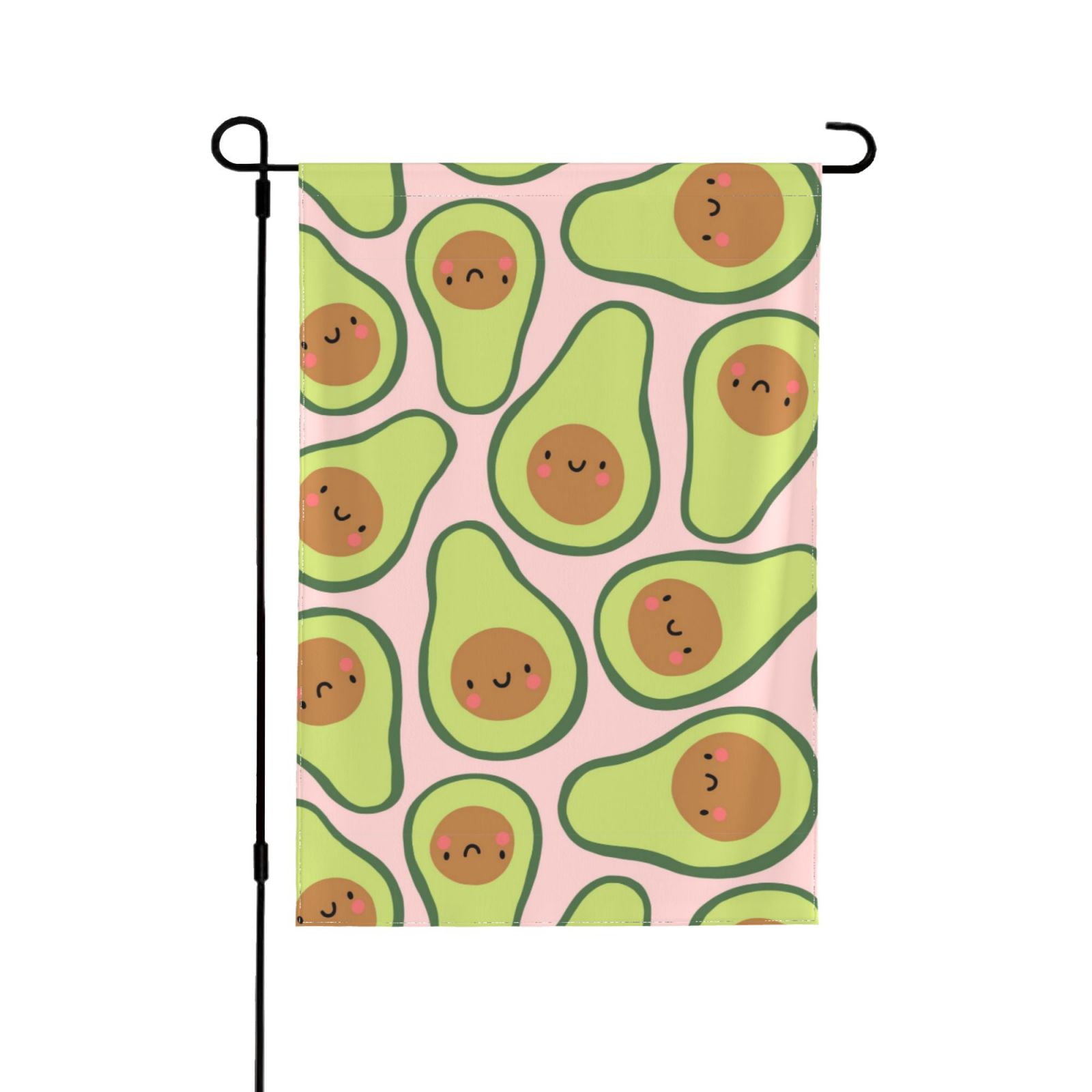 Easygdp Cute Avocado Garden Flag Yard Flag Welcome Flag, Double-Sided ...