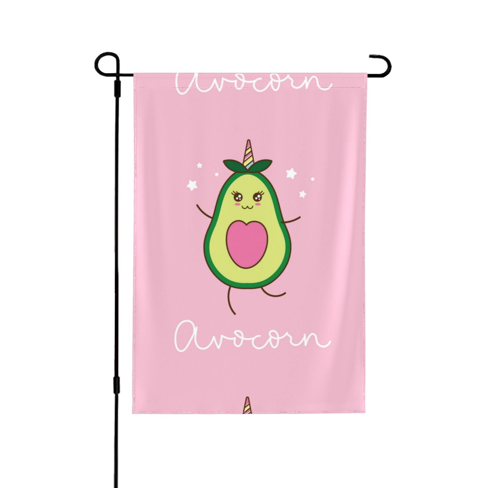 Easygdp Cute Avocado Garden Flag Yard Flag Welcome Flag, Double-Sided ...