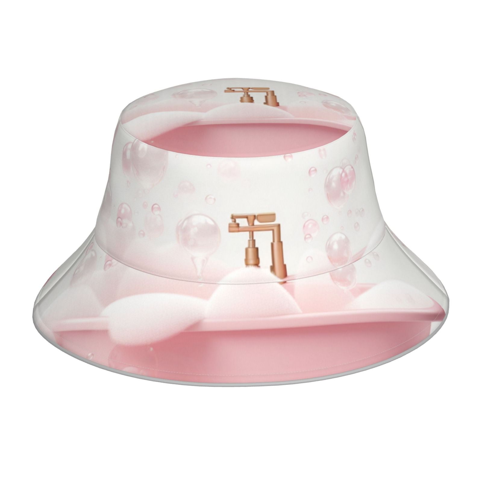 Easygdp Cute Bathtub Double-Sided Reflective Fisherman Hat for Outdoor ...