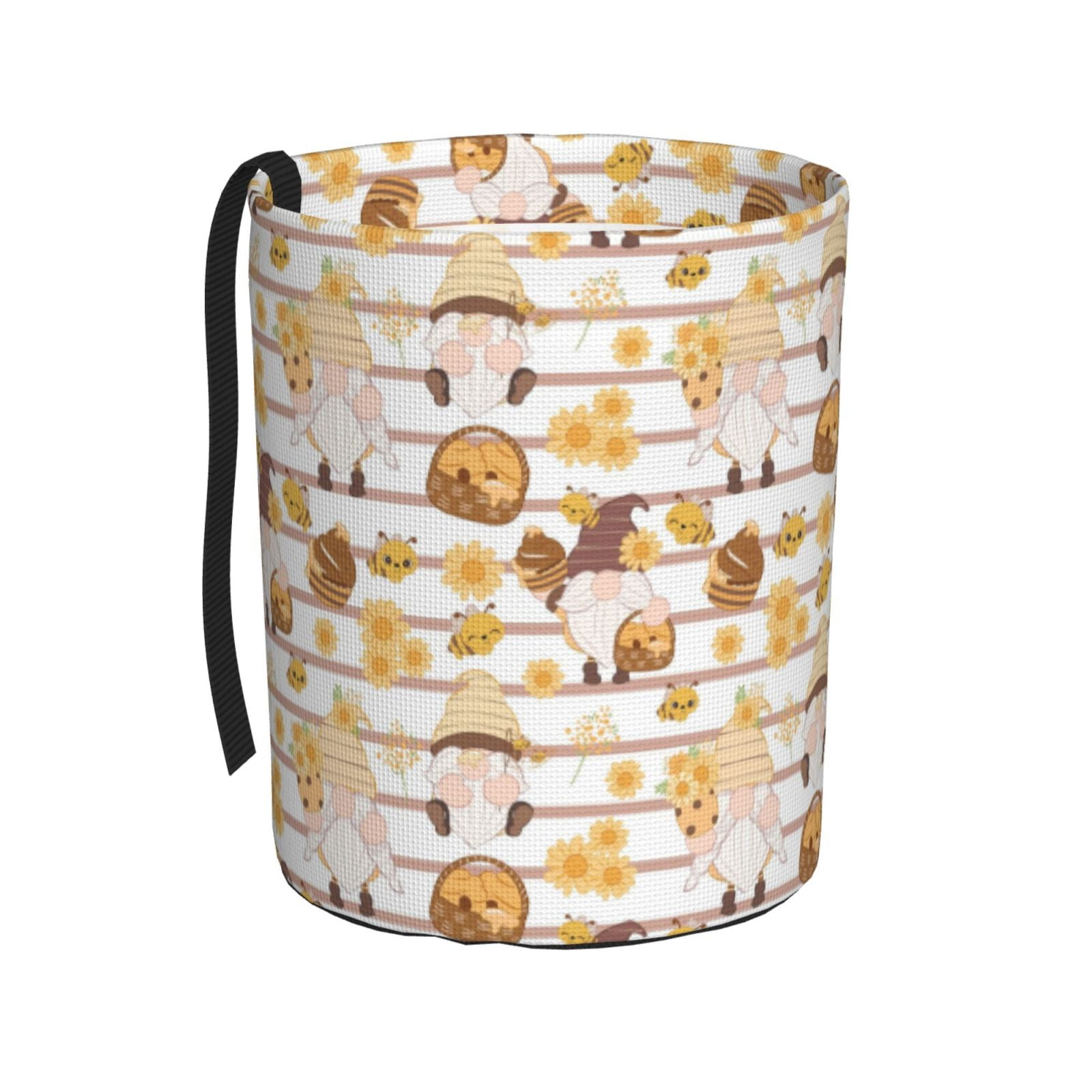 Easygdp Cute Bee Gnome2 Car Trash Can Garbage Car Accessories Trash Can ...