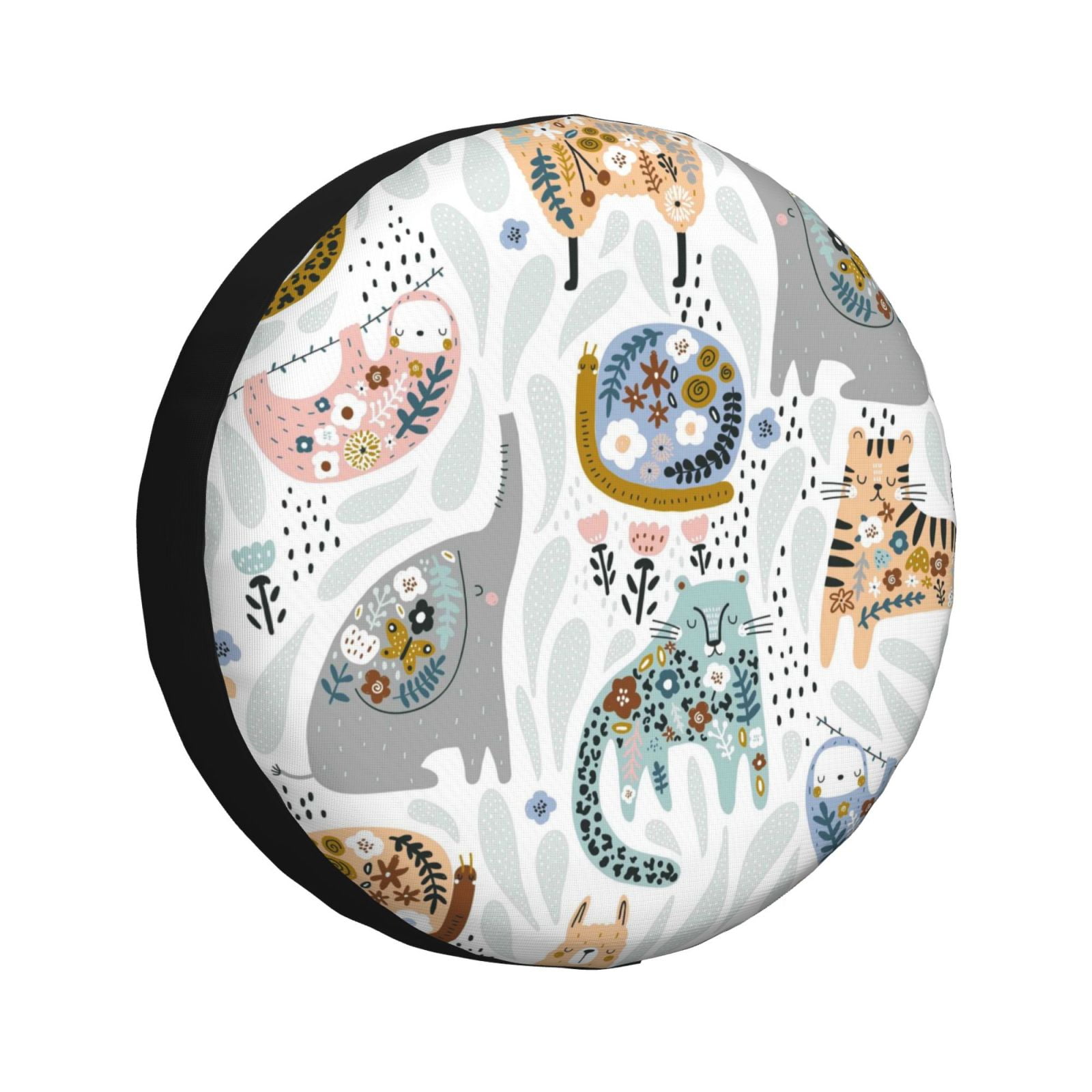 Easygdp Cute Colorful Animal Wheel Sun Guard, Spare Tire Cover ...