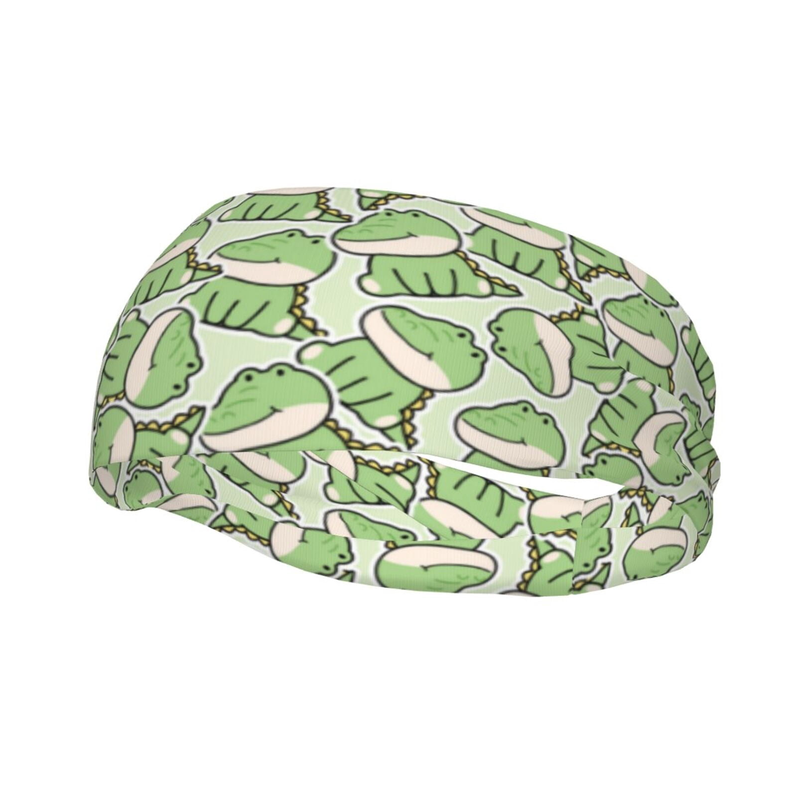 Easygdp Cute Crocodile Sports Headband Non Slip Headband Unisex for ...