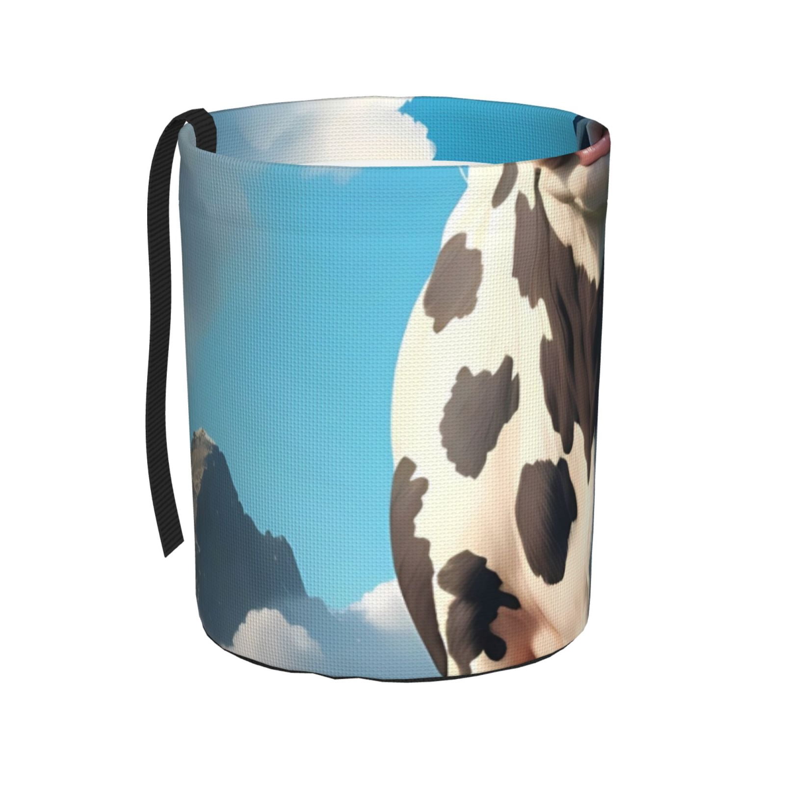 Easygdp Cute Daisy Cow A Car Trash Can Garbage Car Accessories Trash ...