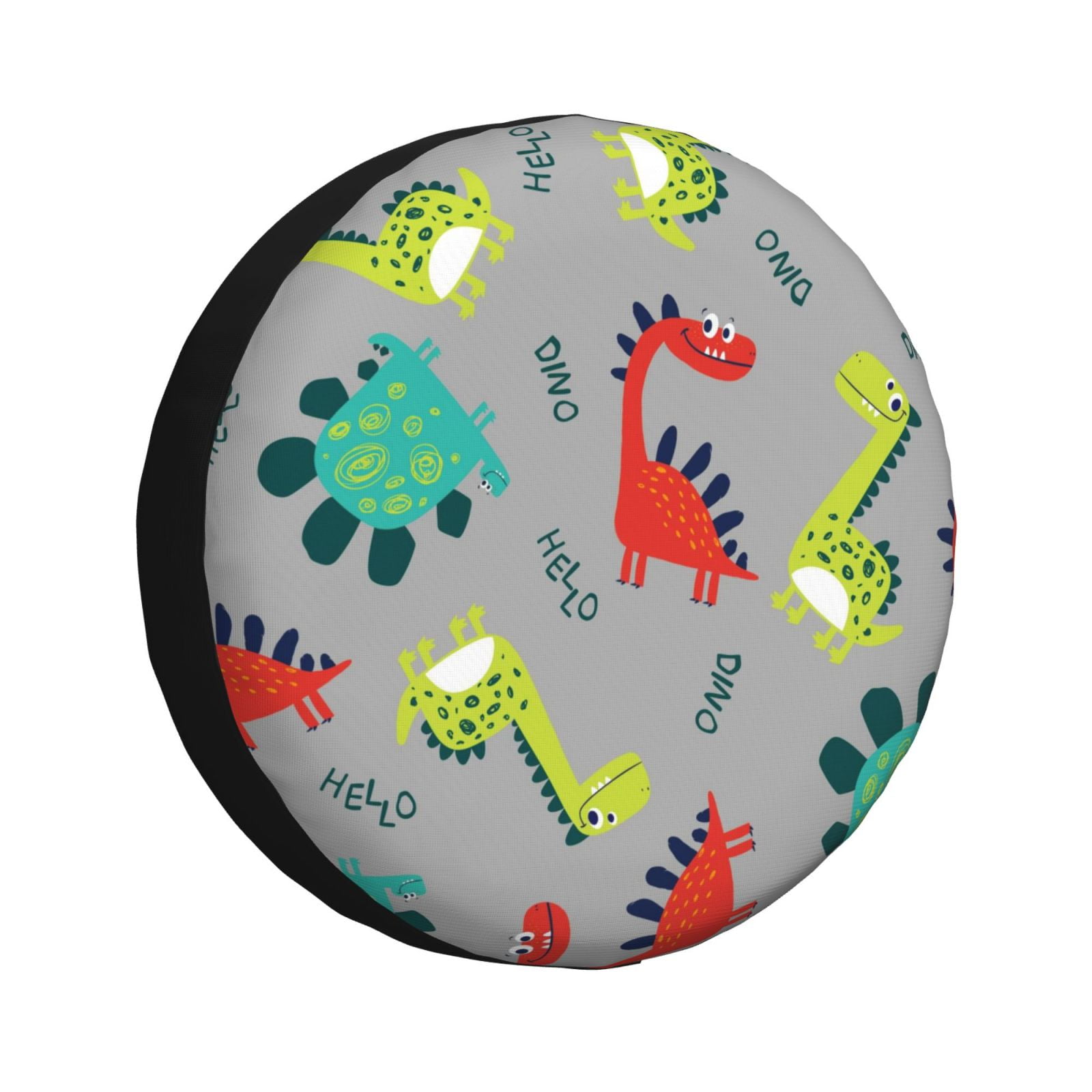 Easygdp Cute Dinosaur Wheel Sun Guard, Spare Tire Cover,Universal ...