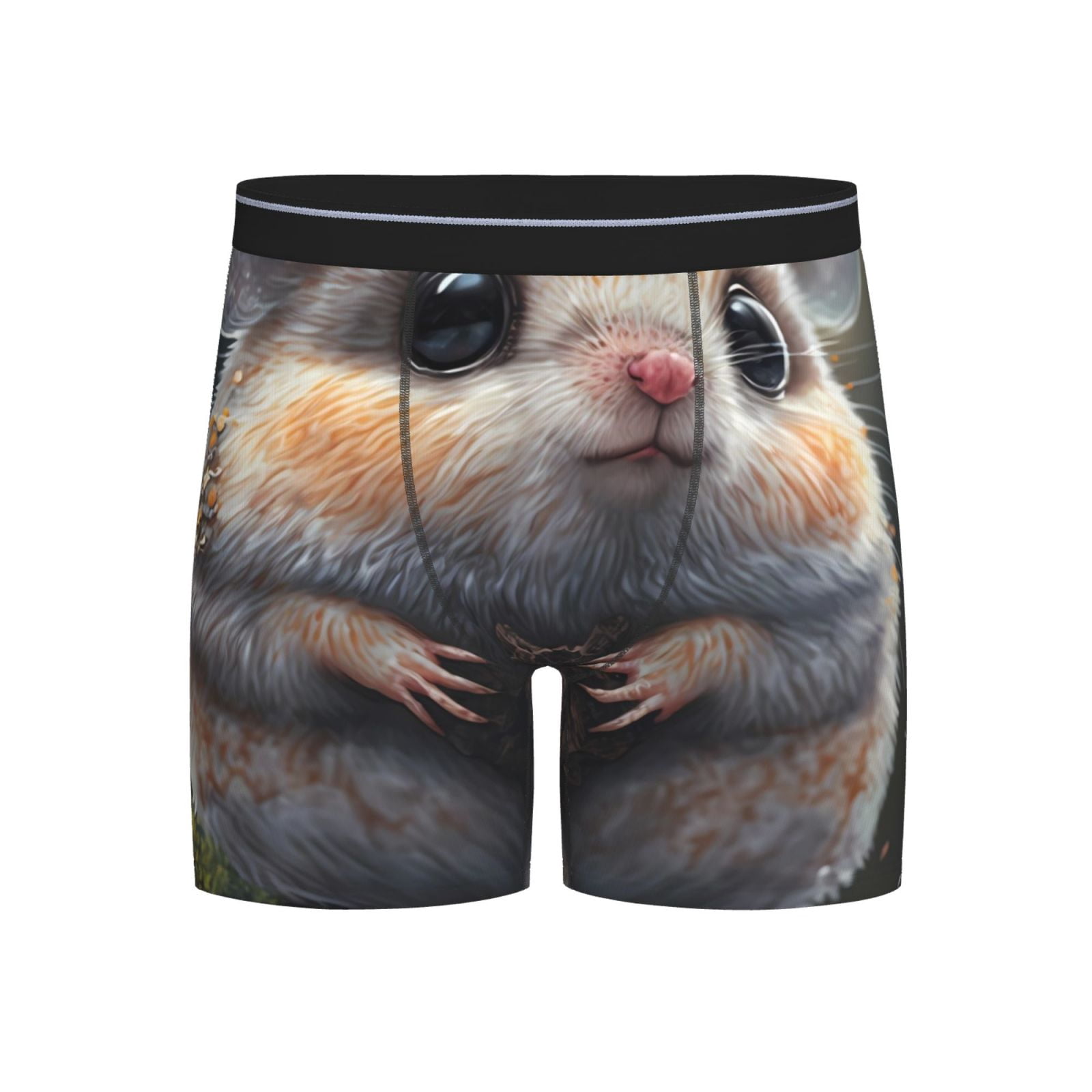Easygdp Cute Fat Ball Branch Men's Boxer Briefs Men’s Underwear Boxer ...