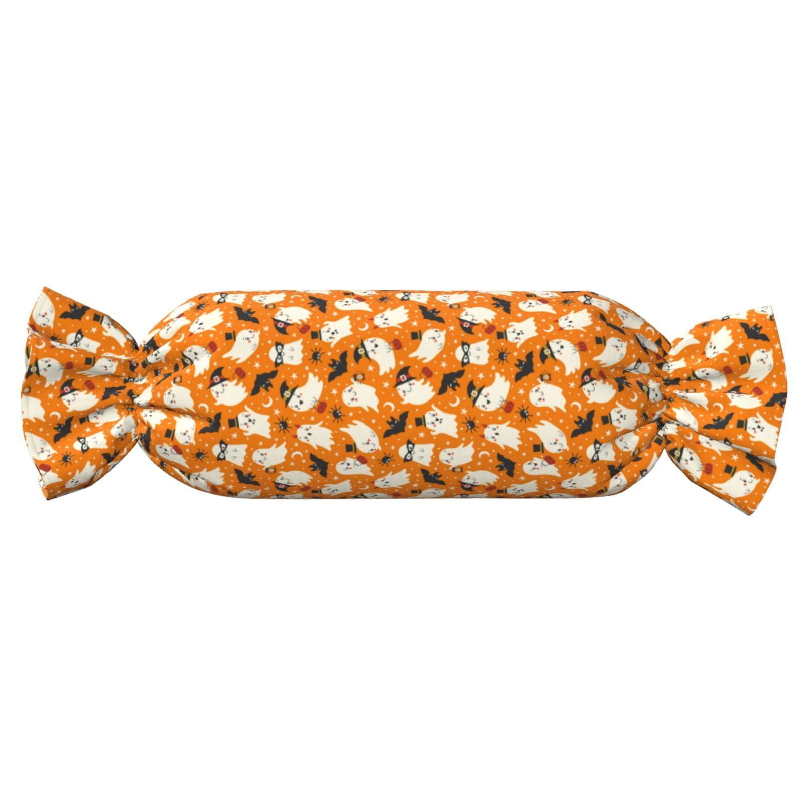 Easygdp Cute Ghosts Candy Pillow Cylindrical Pillows Sofa Pillow Neck ...