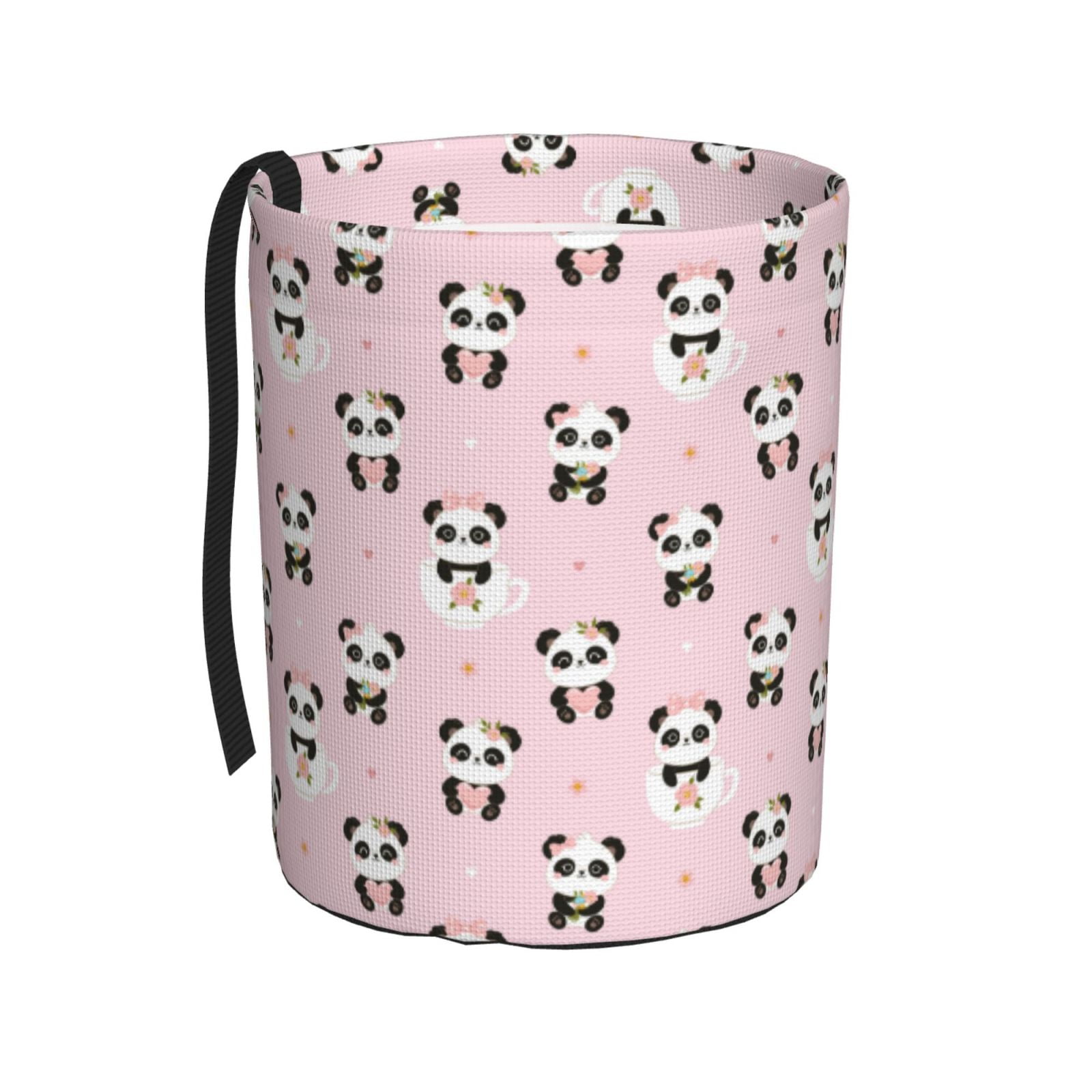 Easygdp Cute Kawaii Panda Car Trash Can Garbage Car Accessories Trash ...