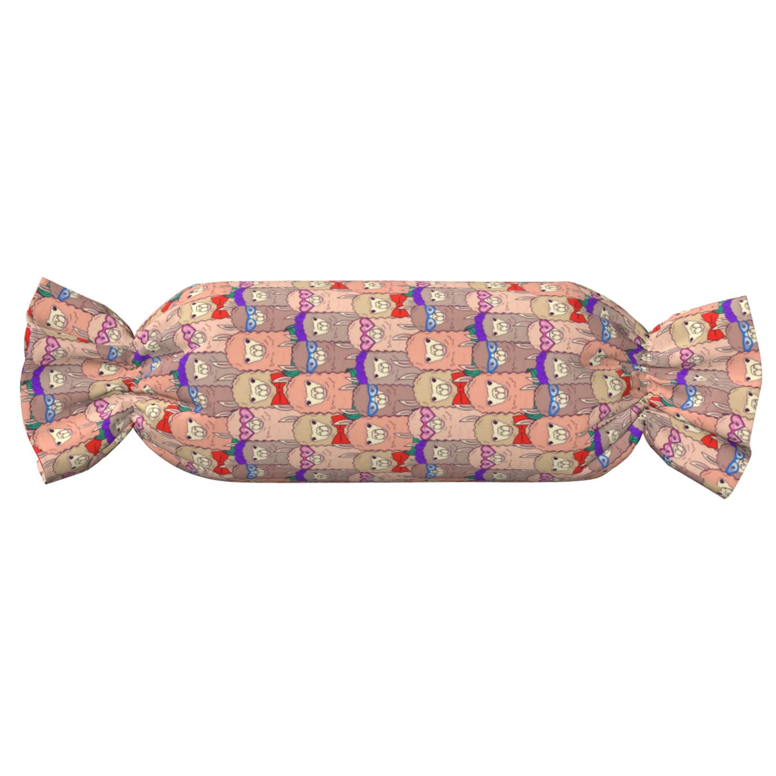Easygdp Cute Lamas Candy Pillow Cylindrical Pillows Sofa Pillow Neck ...