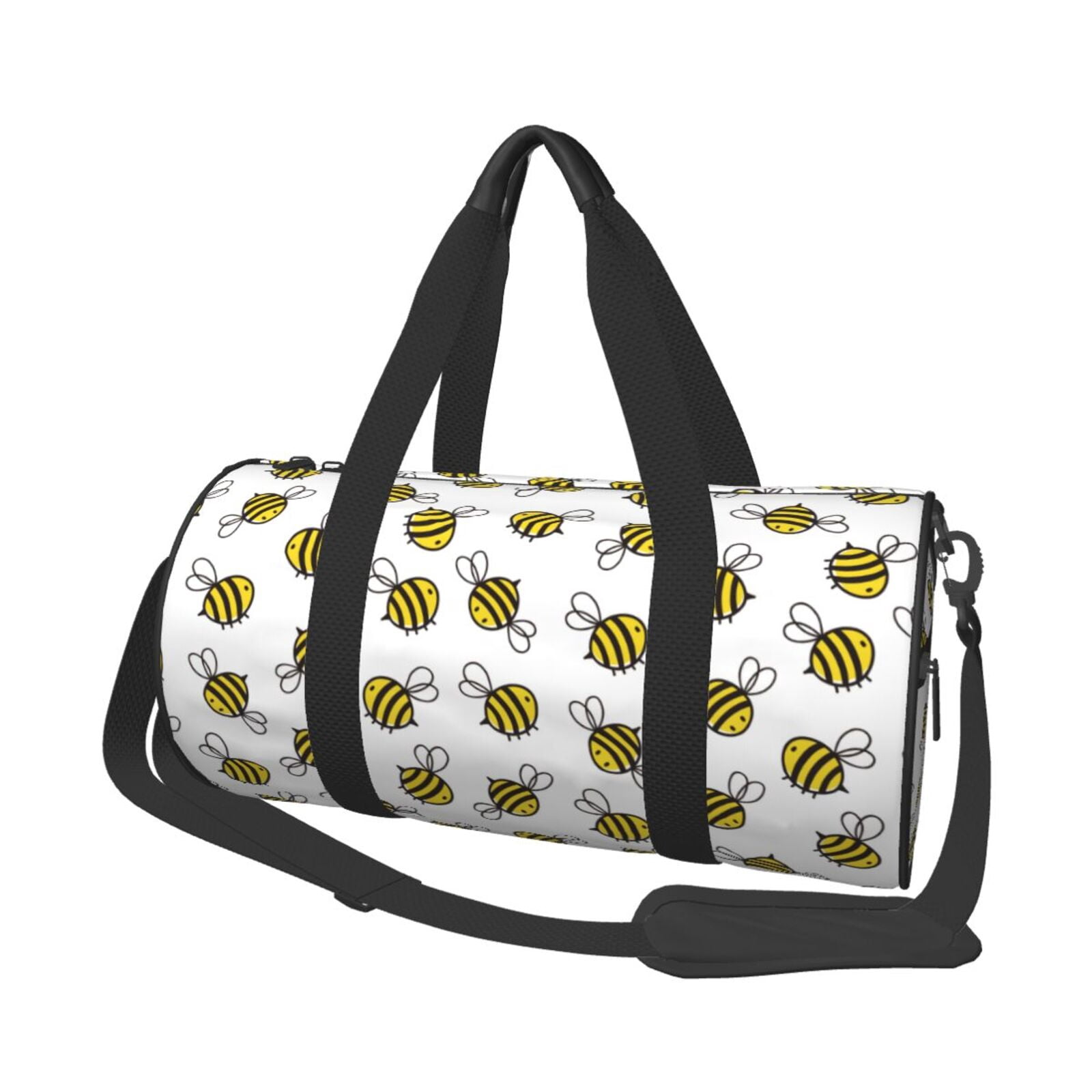 Easygdp Cute Little Bee Travel Duffle Bag,Carry on Bag Travel Bags Gym ...