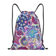 NEYRAT Waterproof Sports Gym Bag Drawstring Backpack Beach Sackpack for ...