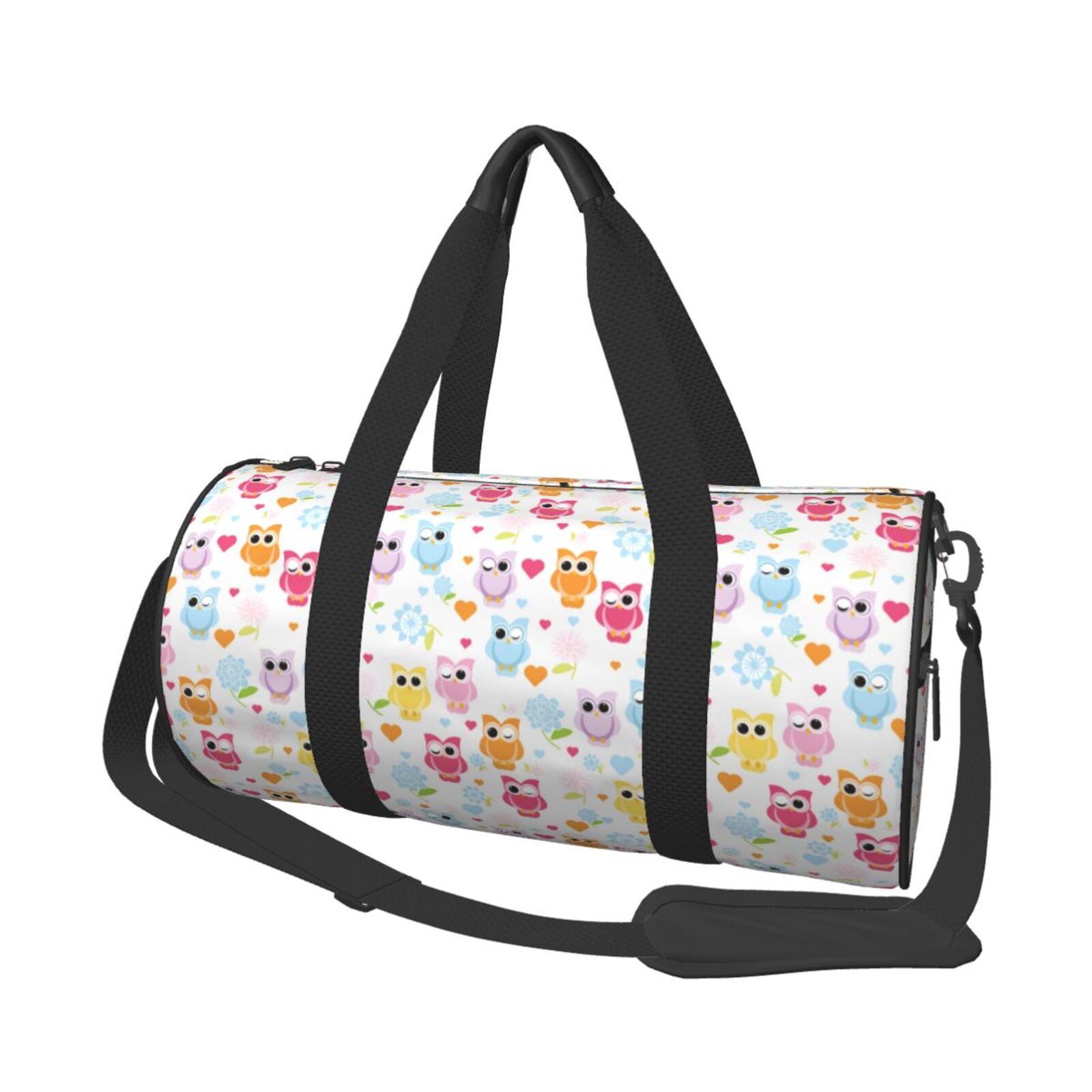 Easygdp Cute Owl Travel Duffle Bag,Carry on Bag Travel Bags Gym Bag ...