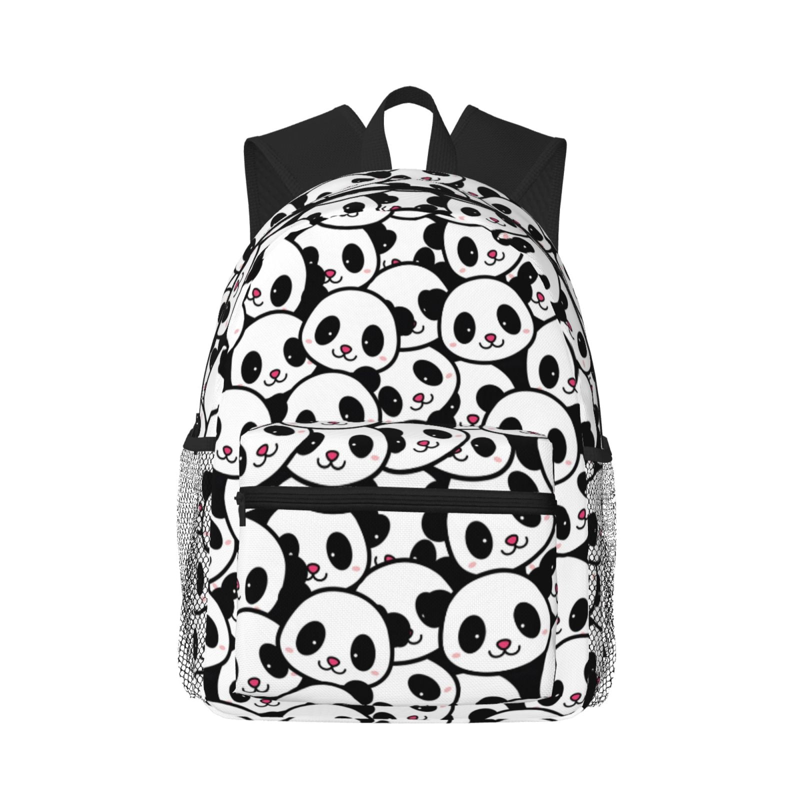 Easygdp Cute Panda Face Casual Laptop Backpack, Backpack for School ...