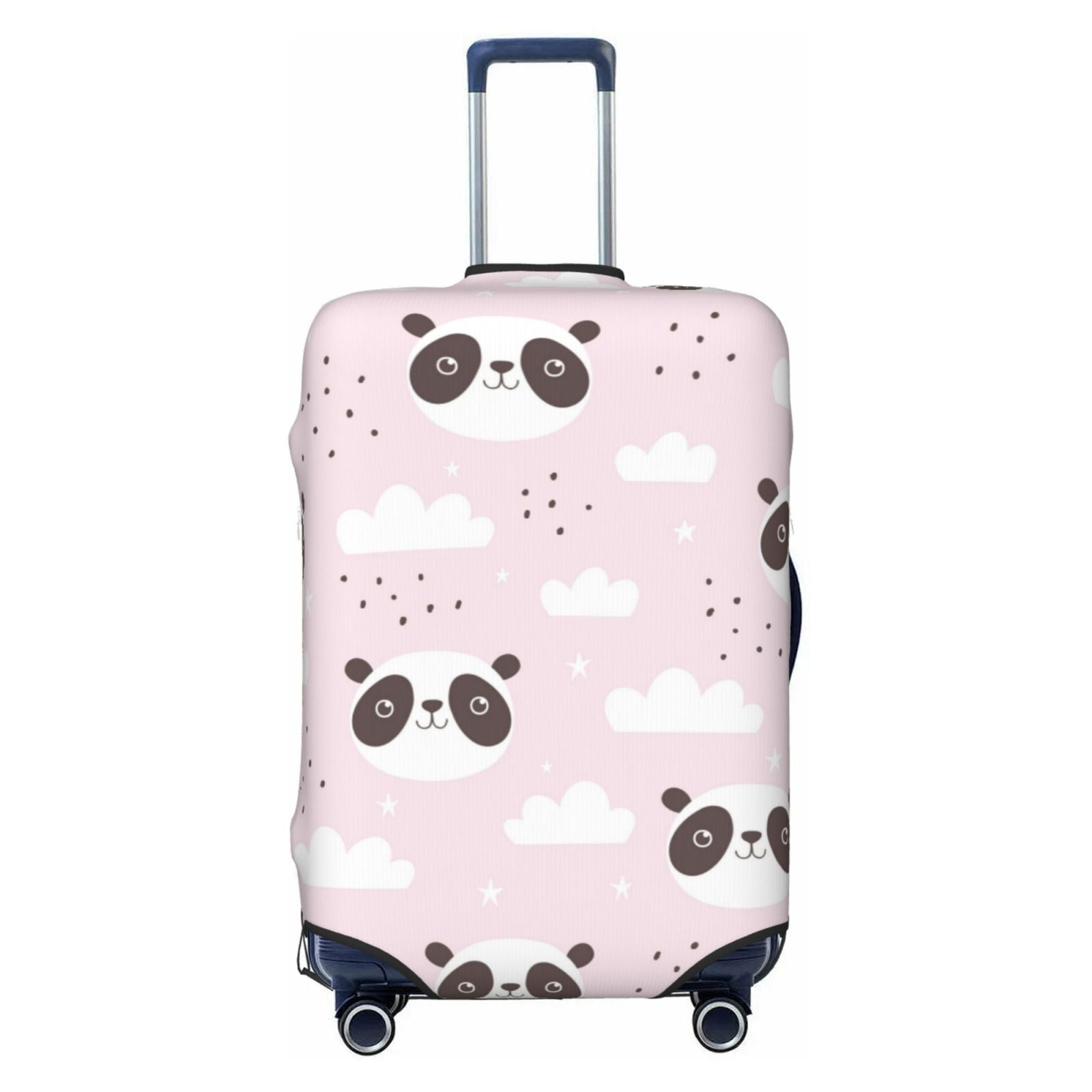 Easygdp Cute Panda Print Elastic and Washable Suitcase Protective Cover ...