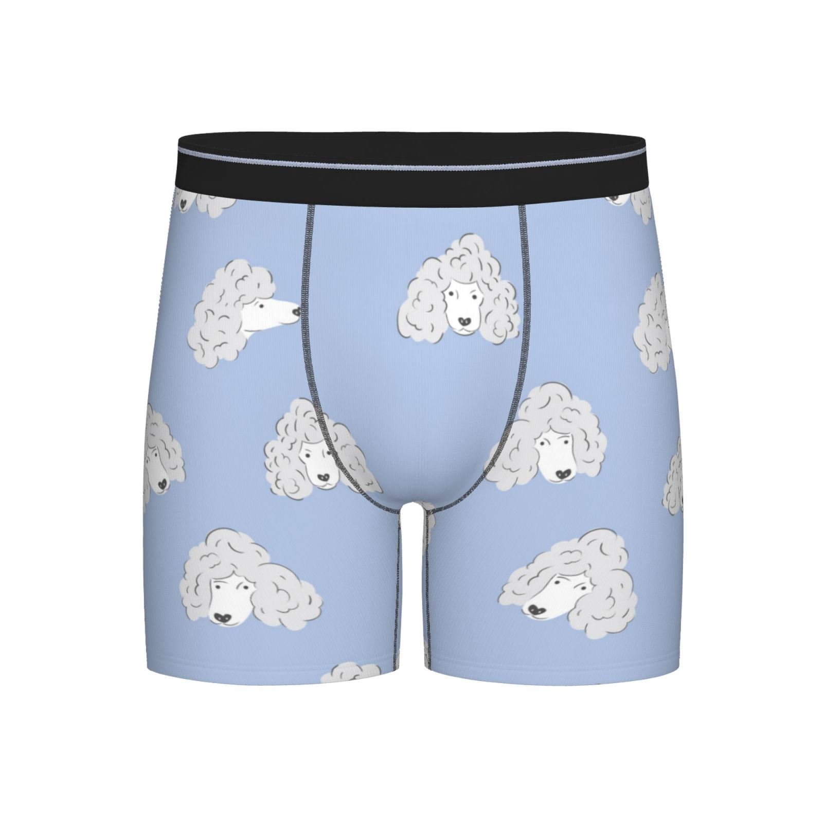 Easygdp Cute Poodle Dog Men's Boxer Briefs Men’s Underwear Boxer Briefs ...
