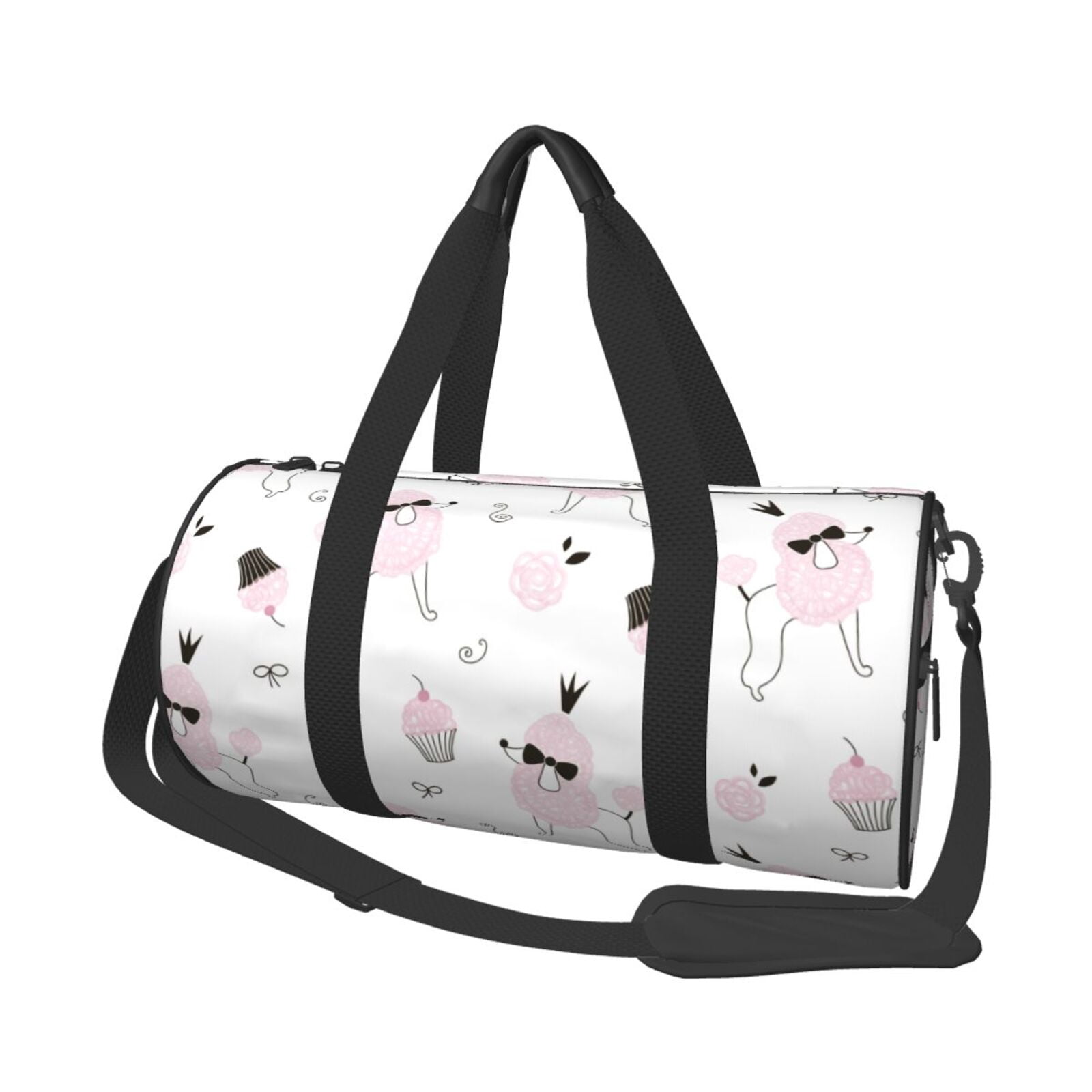 Easygdp Cute Poodle Dog Travel Duffle Bag,Carry on Bag Travel Bags Gym ...