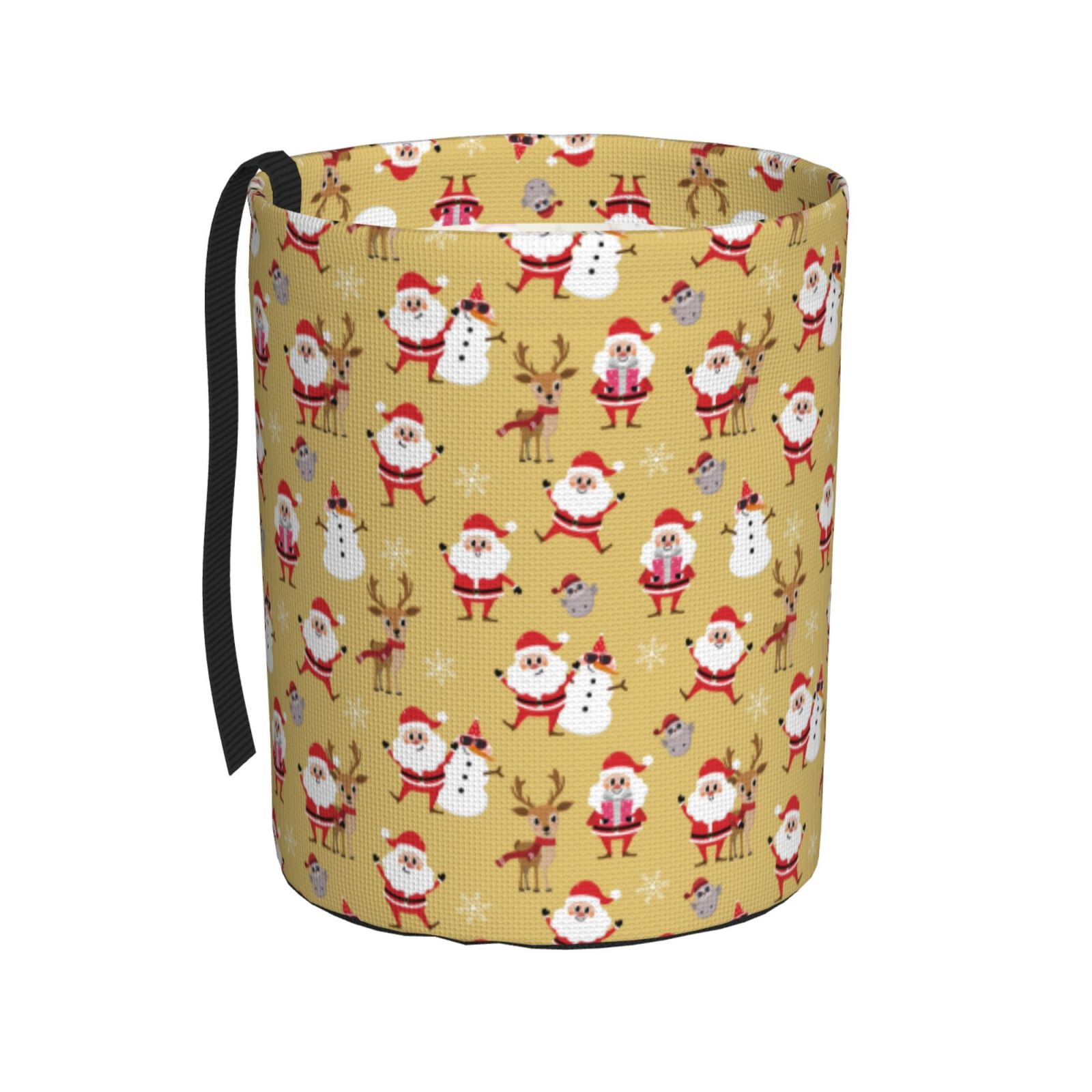 Easygdp Cute Santa and Reindeer Car Trash Can Garbage Car Accessories ...