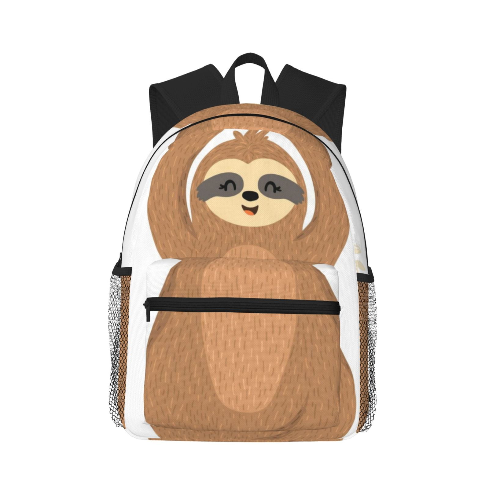 Easygdp Cute Sloth In Yoga Pose Tree Casual Laptop Backpack, Large ...