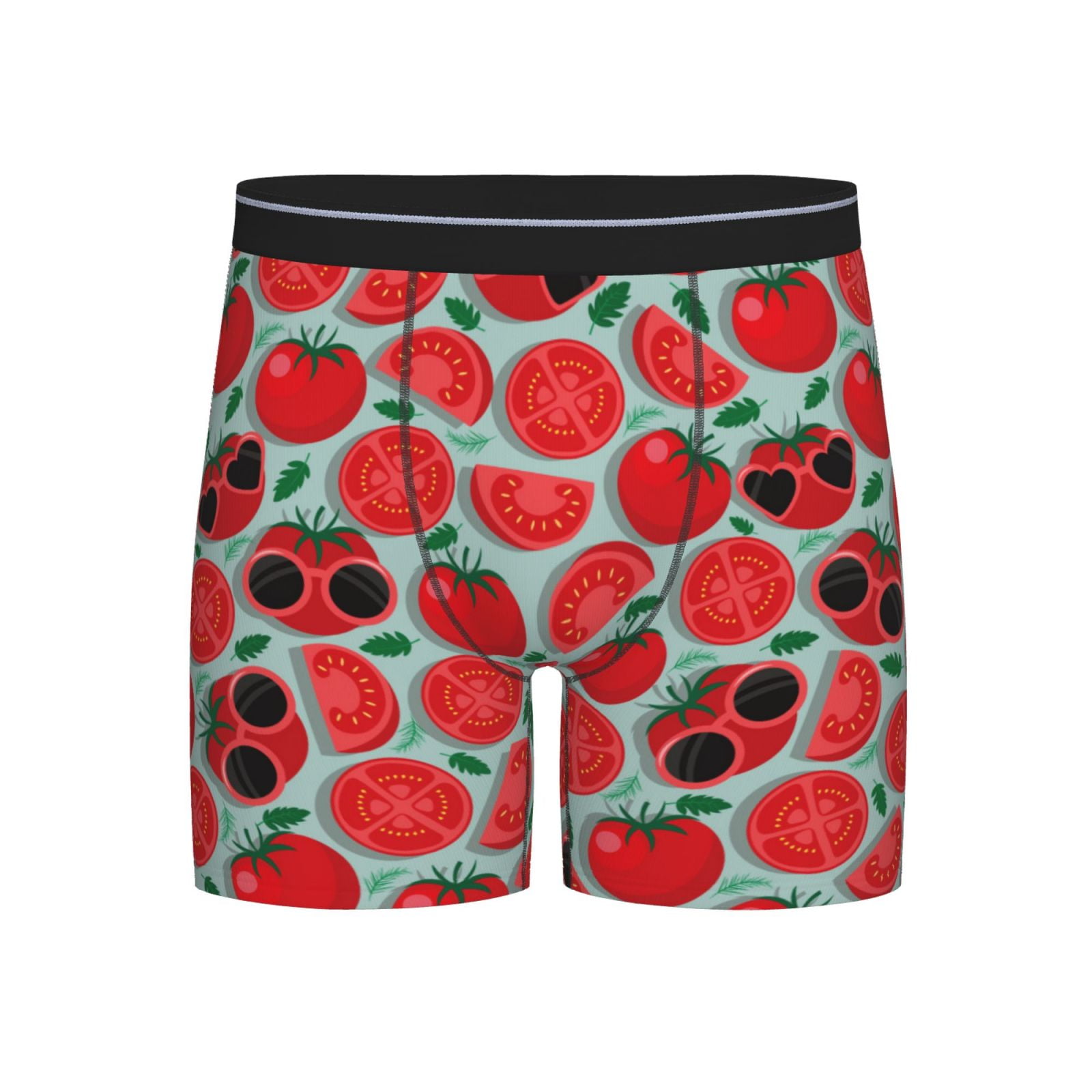 Easygdp Cute Tomato Men's Boxer Briefs Men’s Underwear Boxer Briefs for ...
