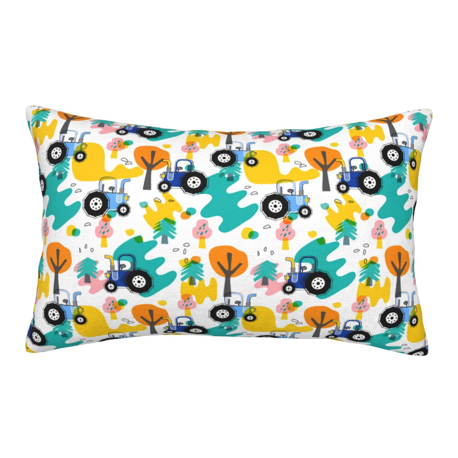 Easygdp Cute tractor and vehicle Pillowcase, Cool Pillowcase ...